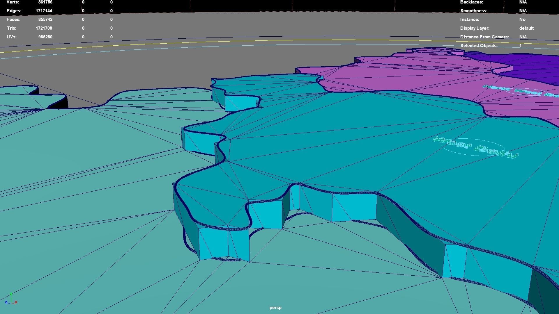 Delhi India map region 3D model geography political geographic 3D model ...