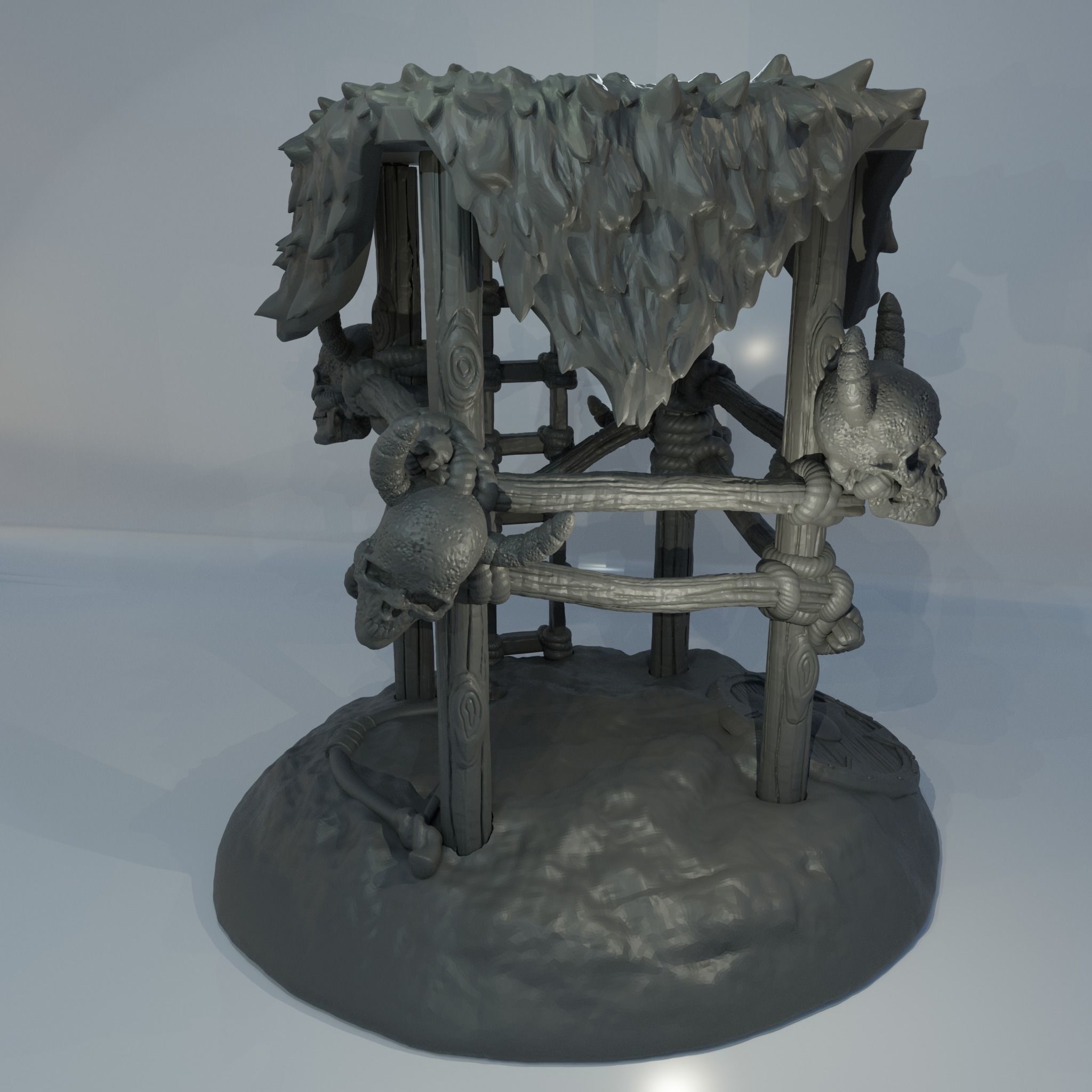 Watchtower 3D model 3D printable | CGTrader