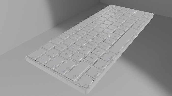 keyboard free 3D model | CGTrader