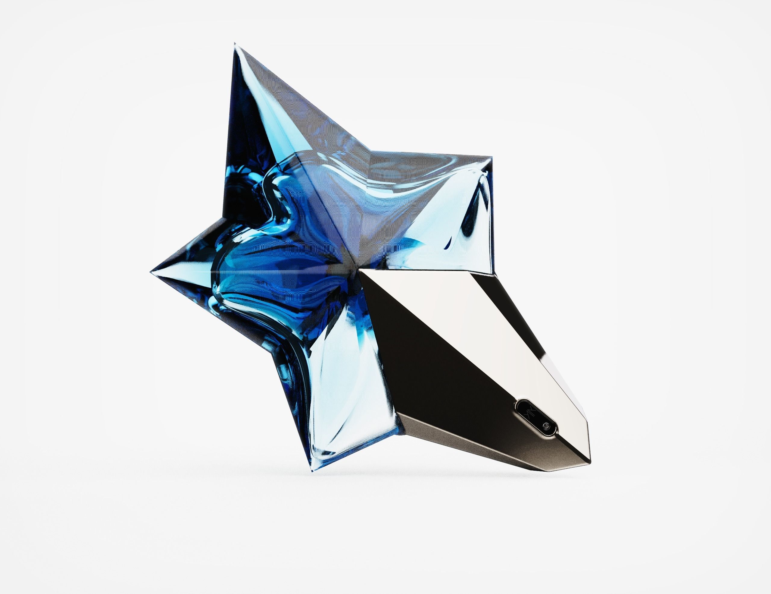 Angel By Mugler Star Shape Perfume 3D model free 3D model | CGTrader