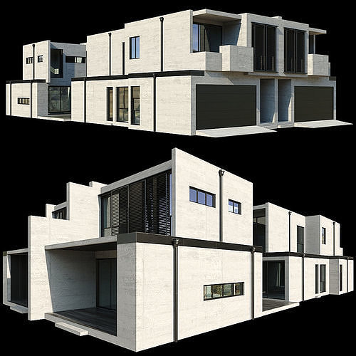 Modern House 3D model | CGTrader