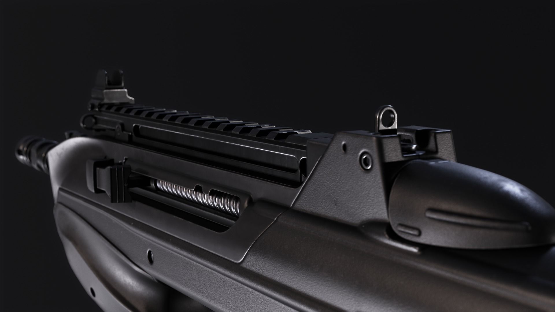 3D model FN F2000 Assault-Rifle VR / AR / low-poly | CGTrader