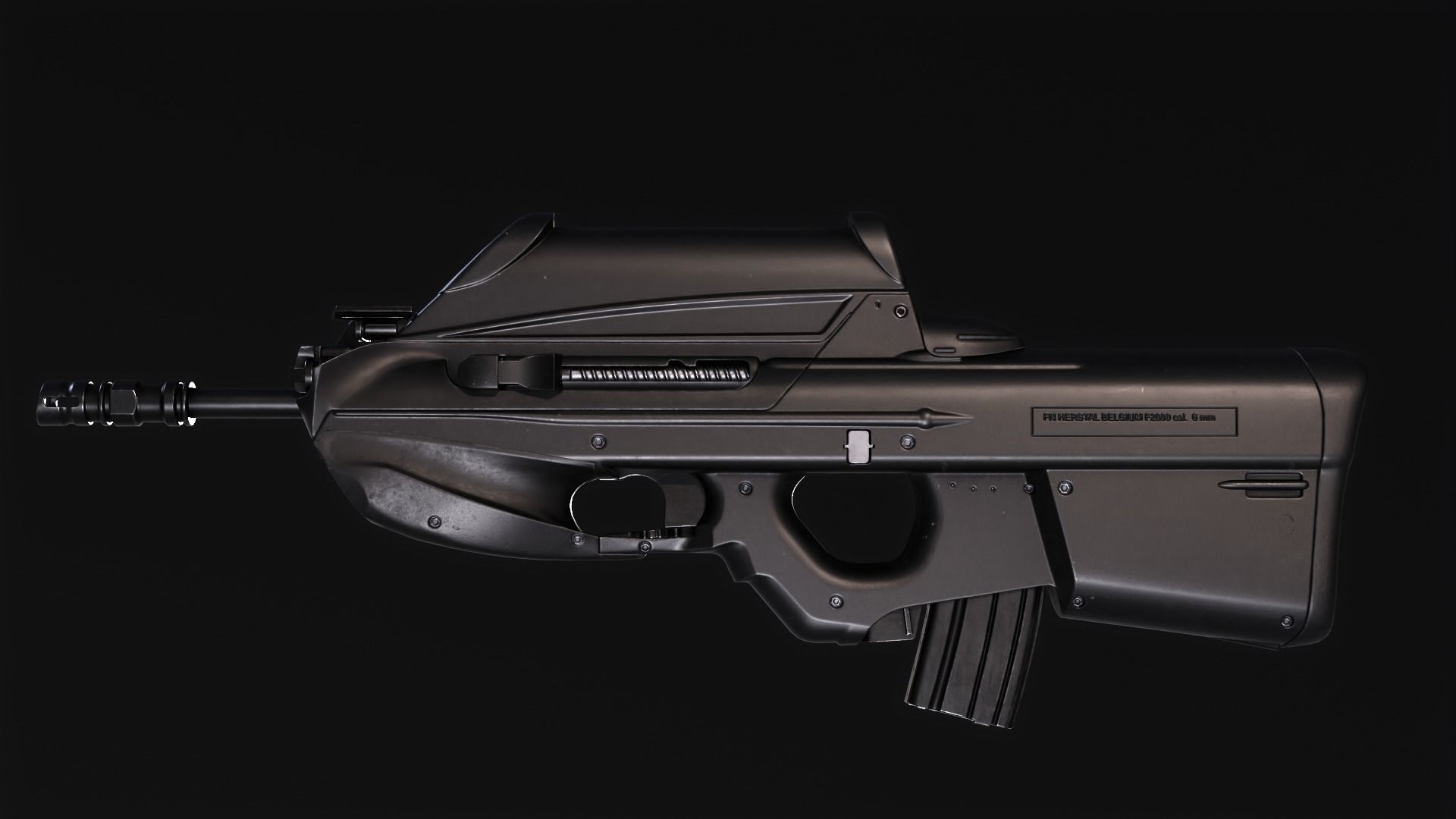 3D model FN F2000 Assault-Rifle VR / AR / low-poly | CGTrader