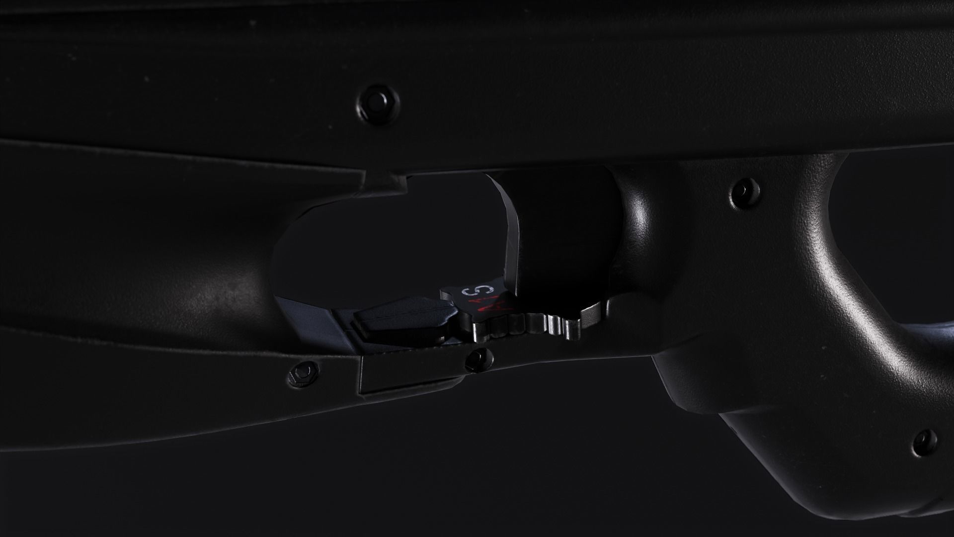 3D model FN F2000 Assault-Rifle VR / AR / low-poly | CGTrader