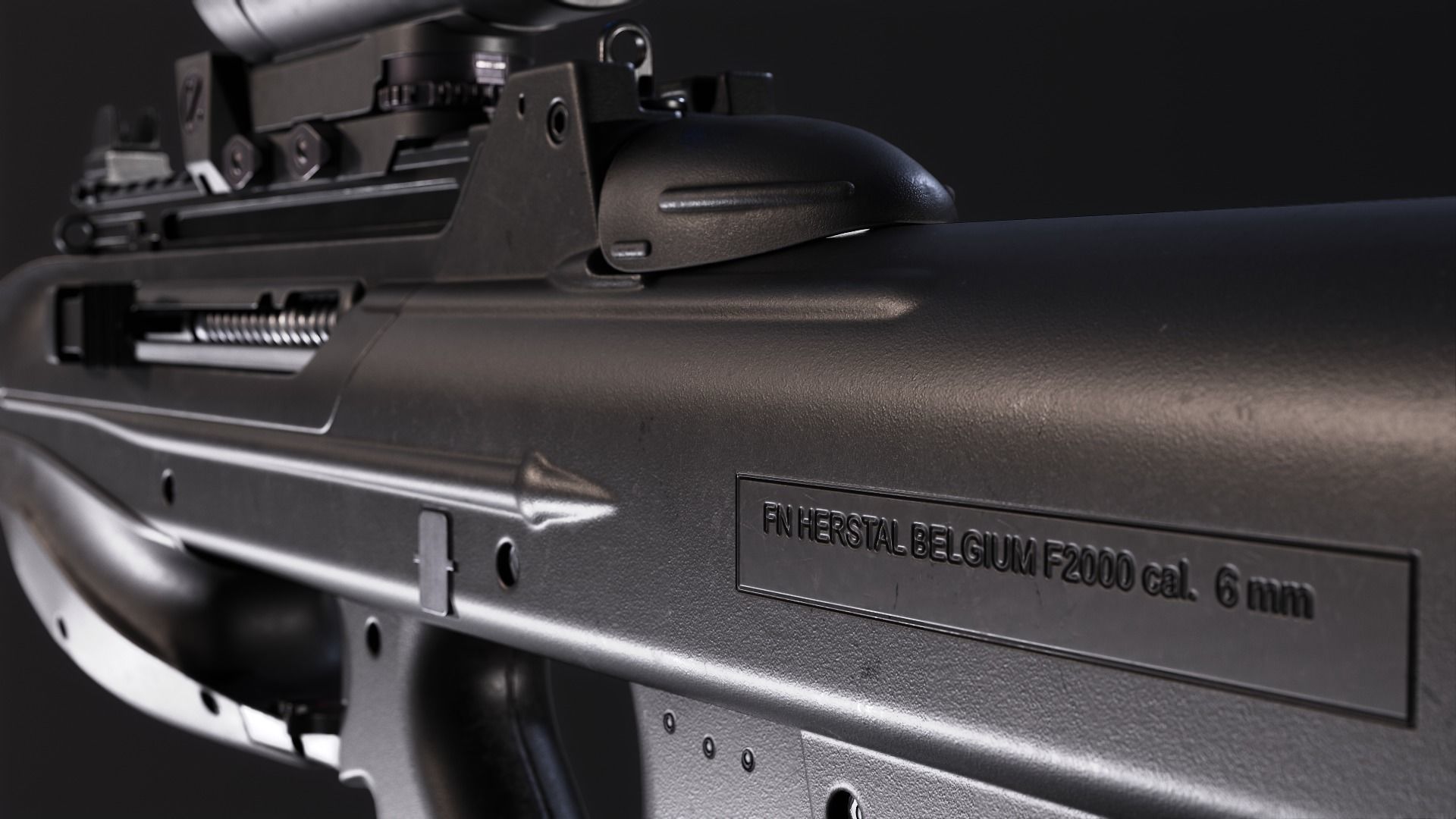 3D model FN F2000 Assault-Rifle VR / AR / low-poly | CGTrader