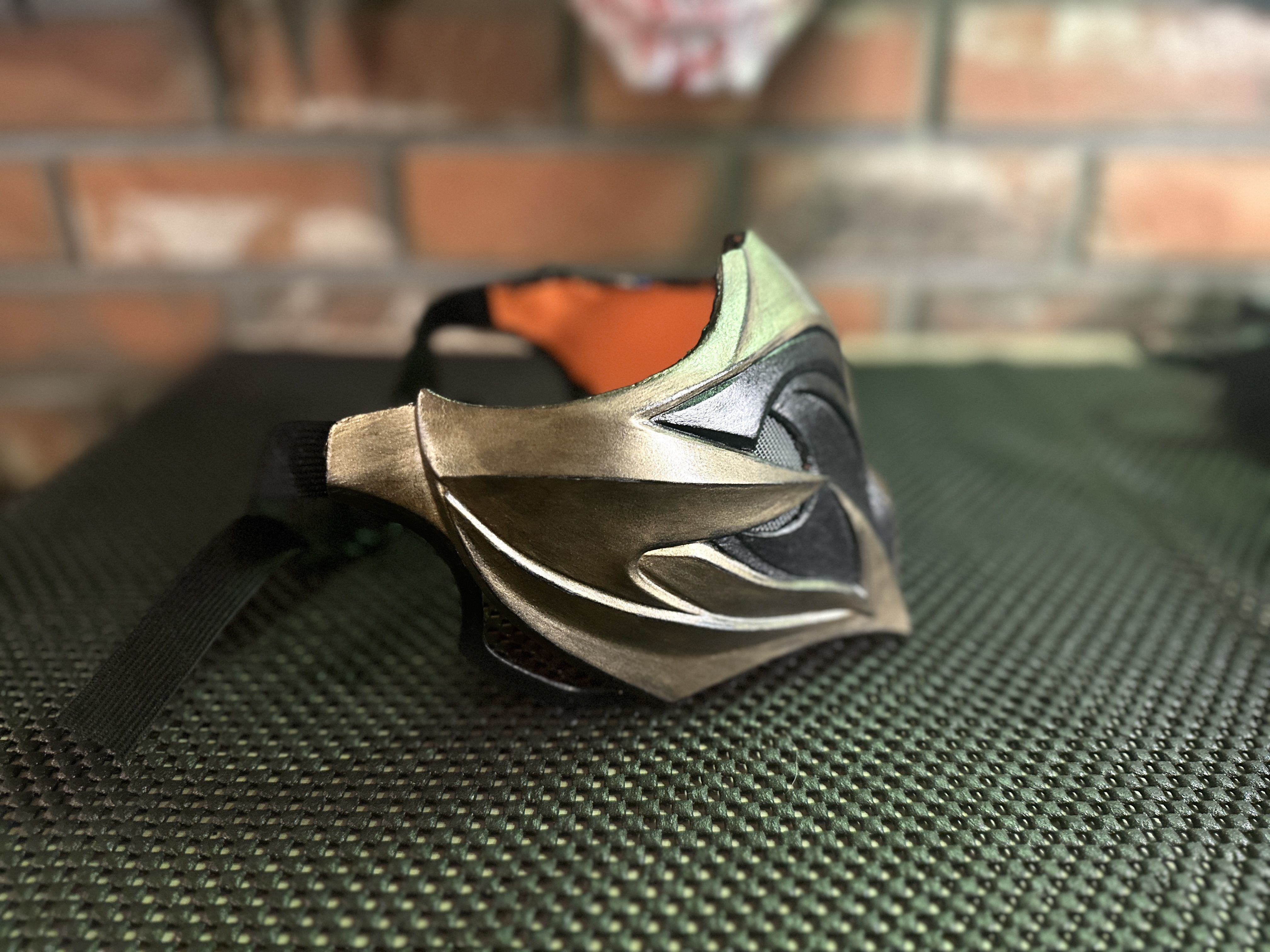 Scorpion mask from MK1 - World of Flame 3D model 3D printable | CGTrader