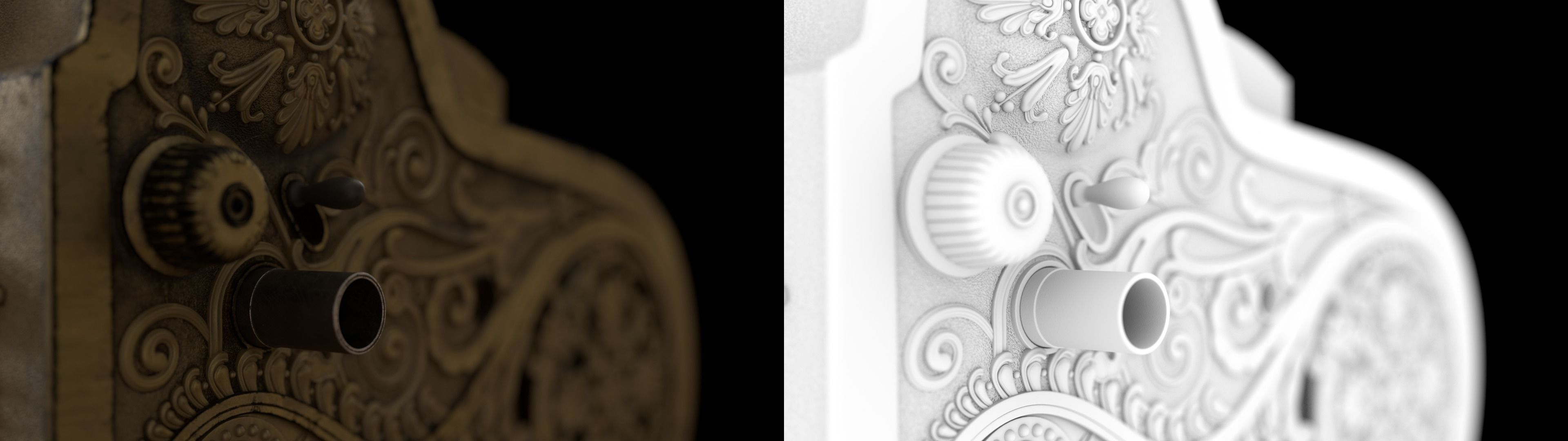 NCR Cash Register Model 442 Highly Detailed - Hero Asset 3D model ...