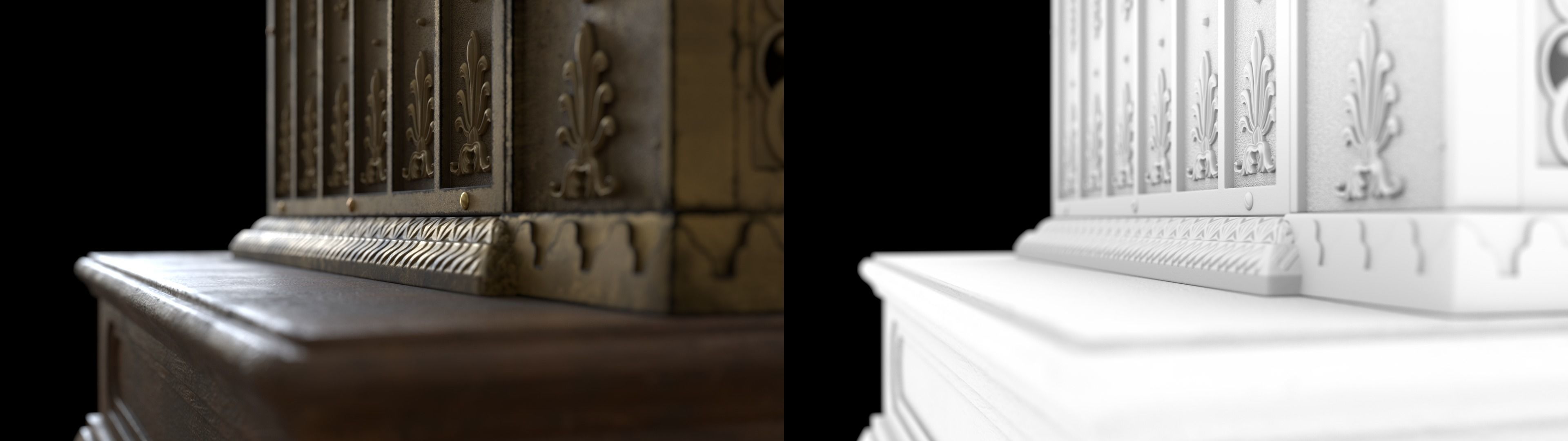 NCR Cash Register Model 442 Highly Detailed - Hero Asset 3D model ...