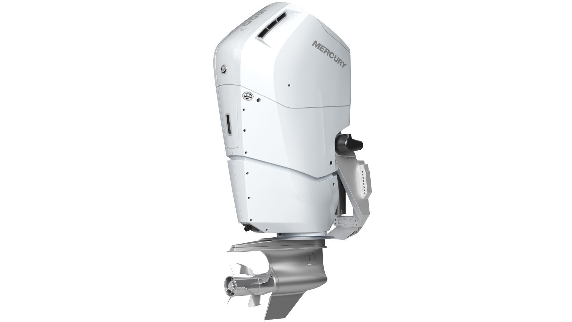 Mercury Verado V12 600HP Outboard Motor 3D model | CGTrader