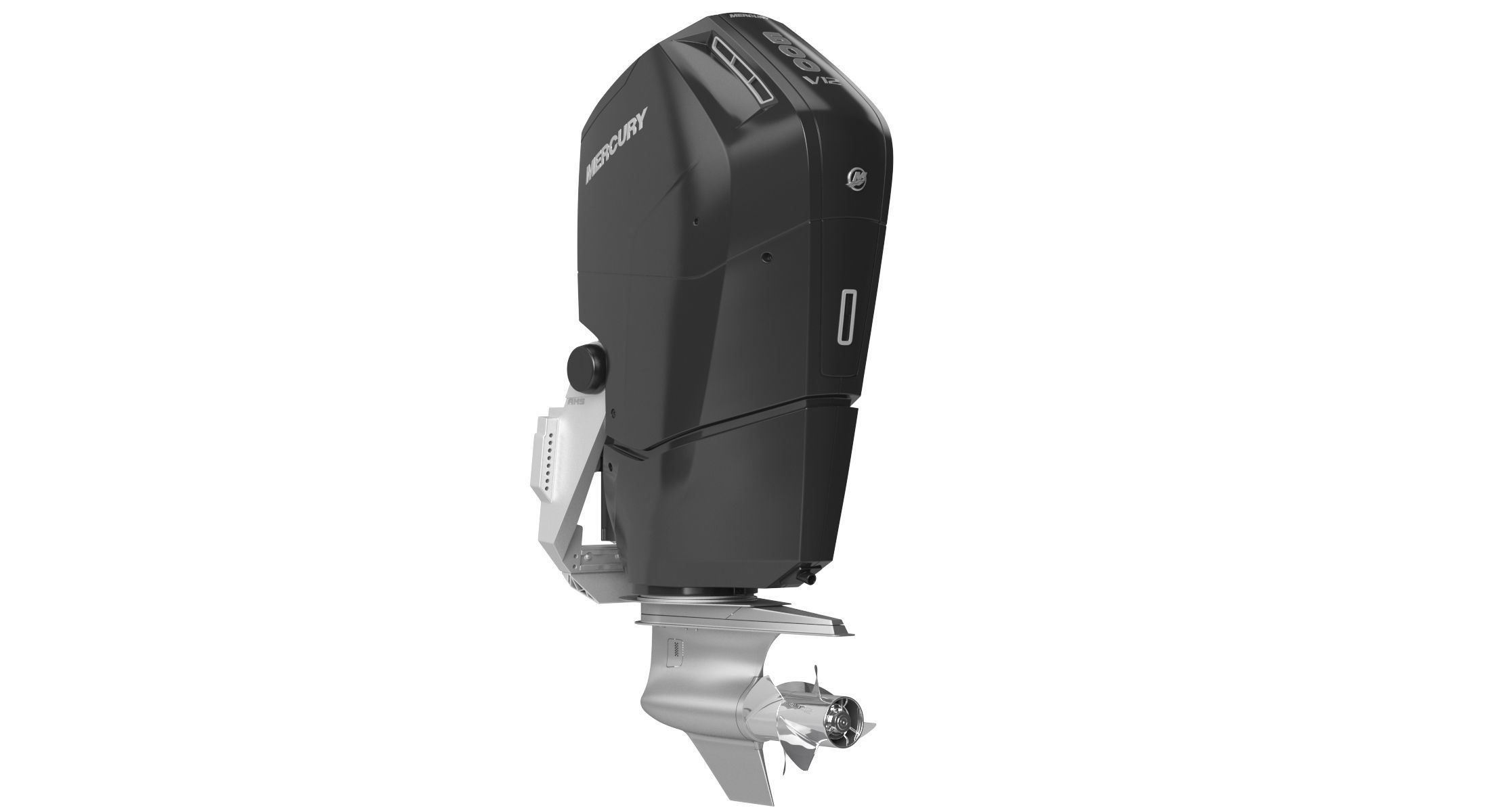 Mercury Verado V12 600HP Outboard Motor 3D model | CGTrader