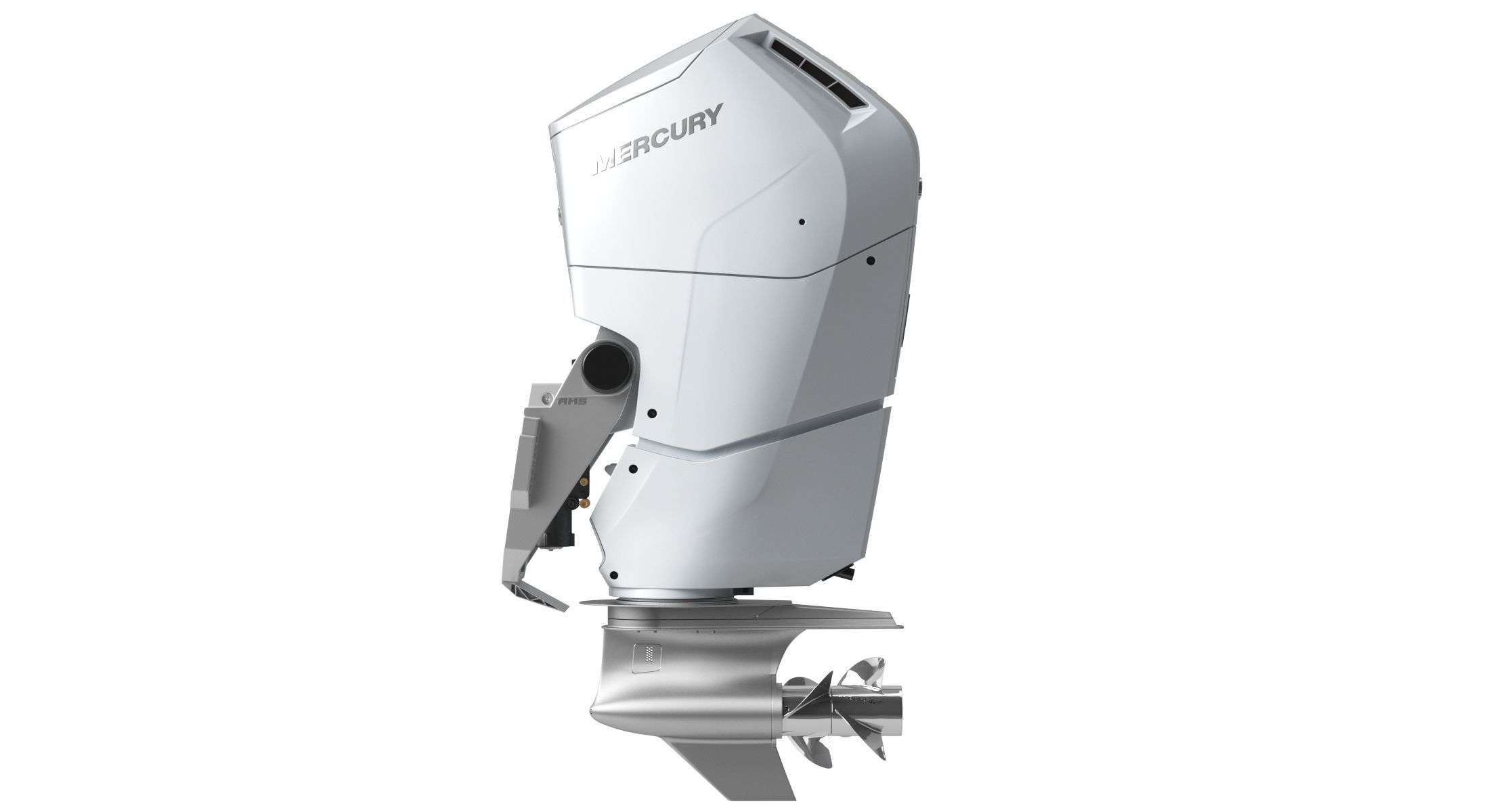 Mercury Verado V12 600HP Outboard Motor 3D model | CGTrader