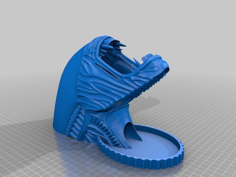 Alien insolation Dice Tower - Torre Alien free 3D model 3D printable ...