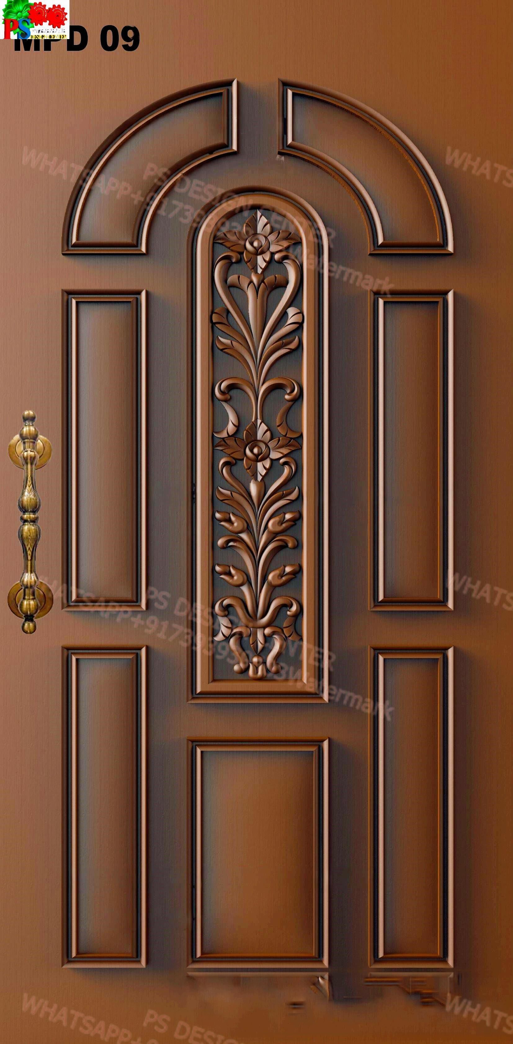 new door design for main door 3D model | CGTrader