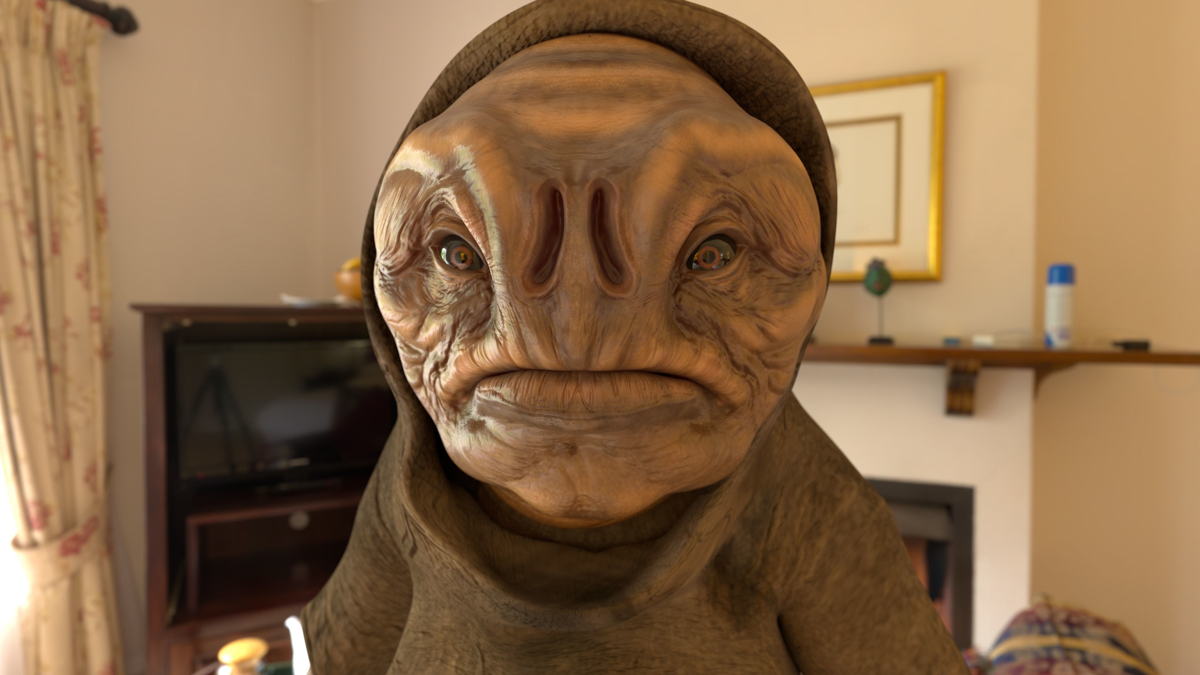 3D model STAR WARS ALIEN CREATURE VR / AR / low-poly | CGTrader