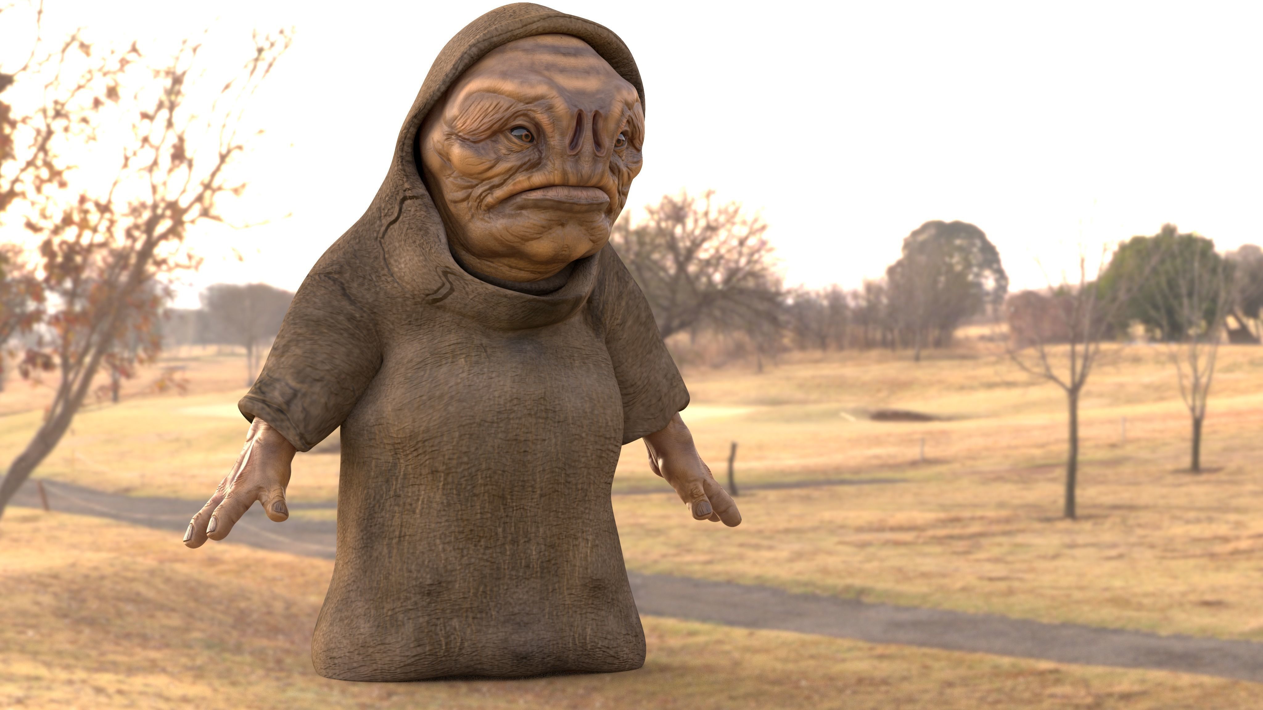 3D model STAR WARS ALIEN CREATURE VR / AR / low-poly | CGTrader