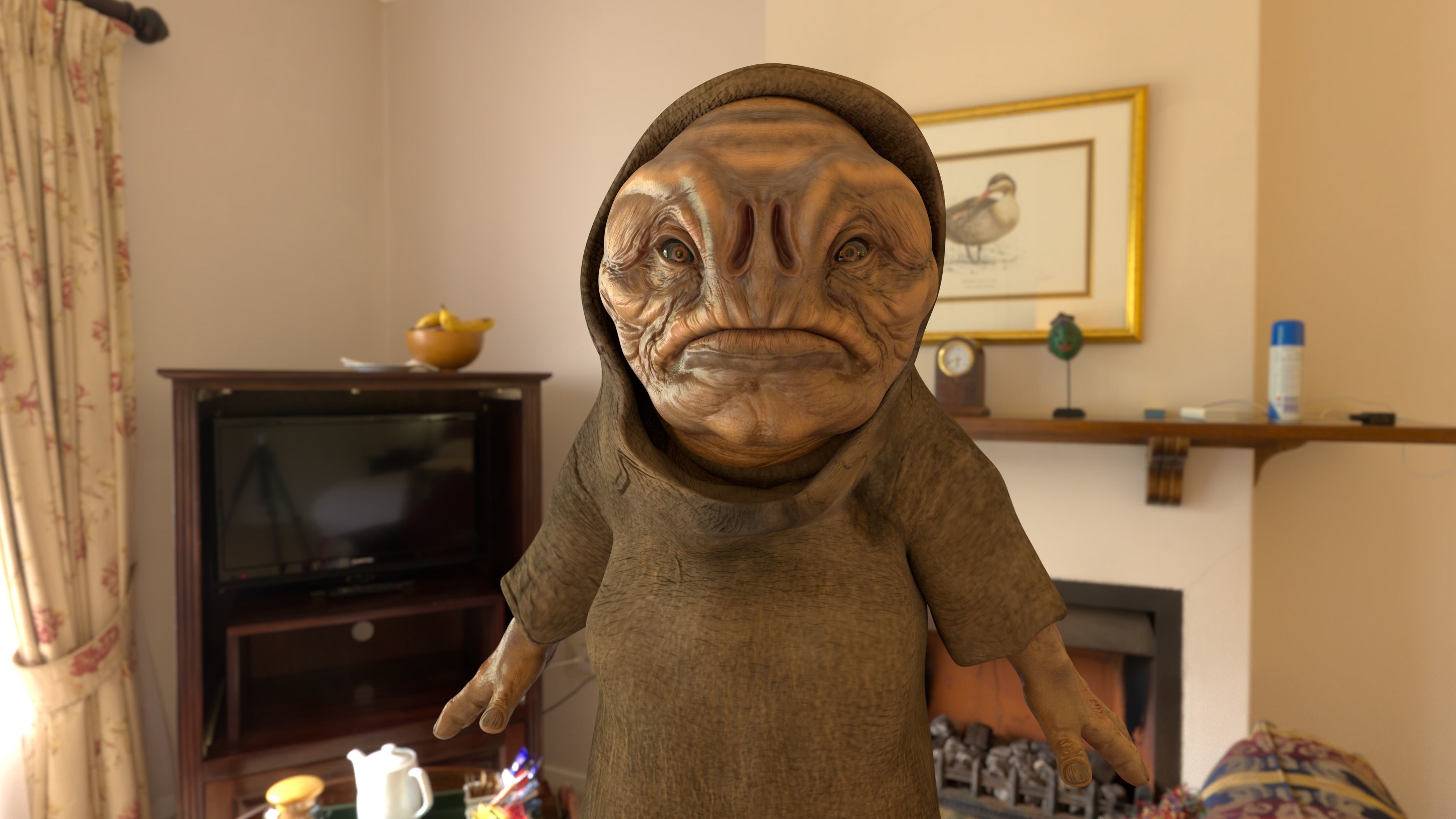 3D model STAR WARS ALIEN CREATURE VR / AR / low-poly | CGTrader