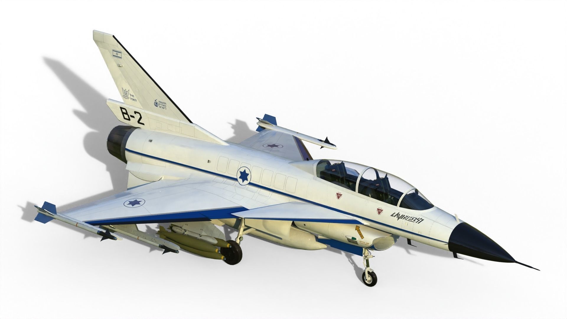 IAI Lavi fighter 3D model | CGTrader