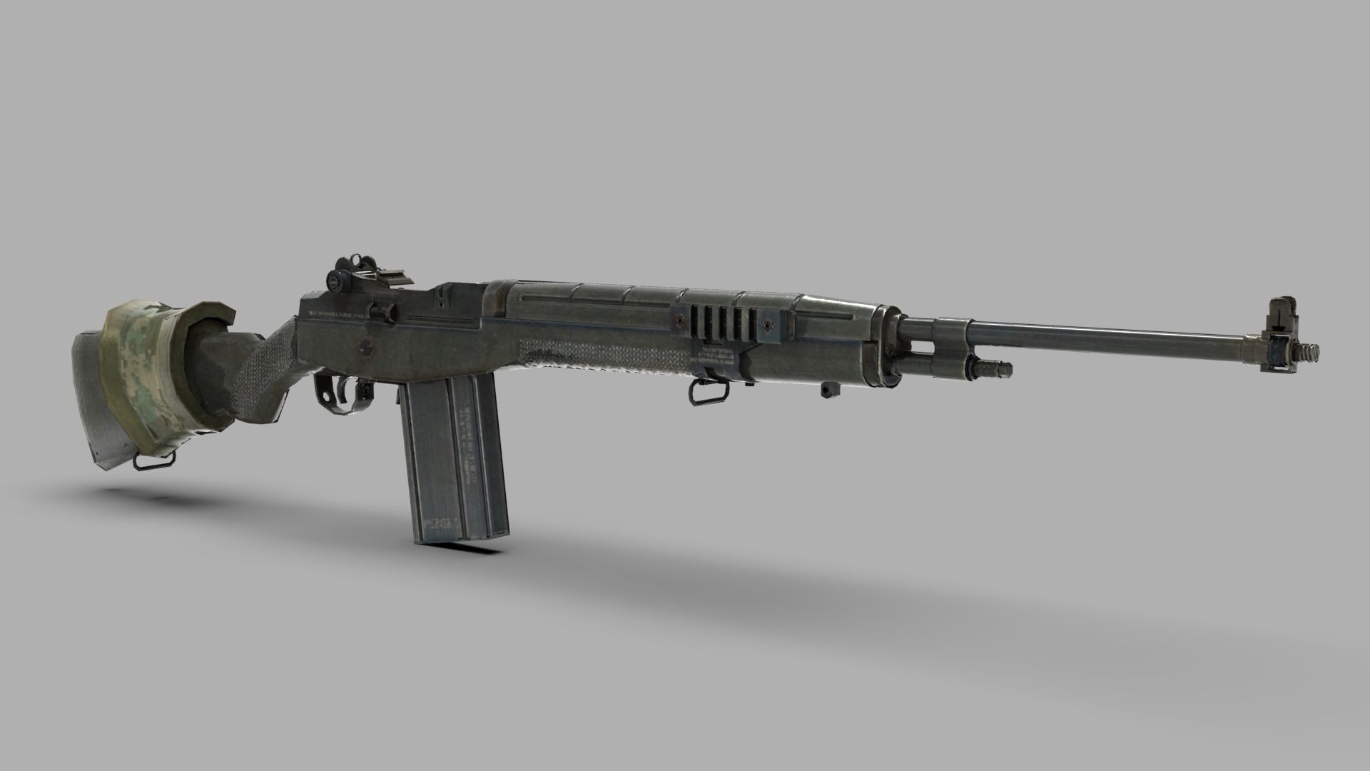 M14 Riffle 3D model | CGTrader