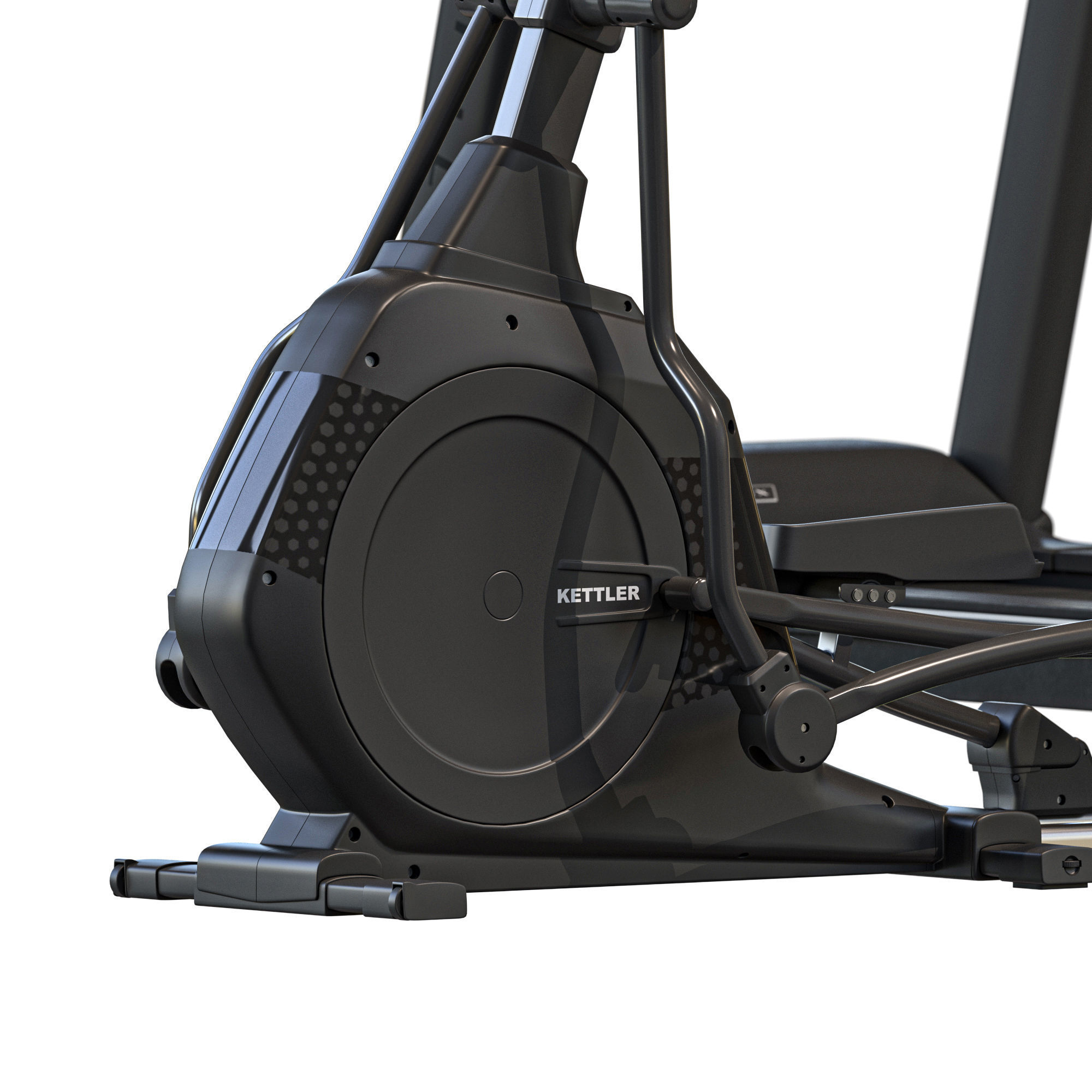 Kettler Equipment Gym Black Series 3D model | CGTrader