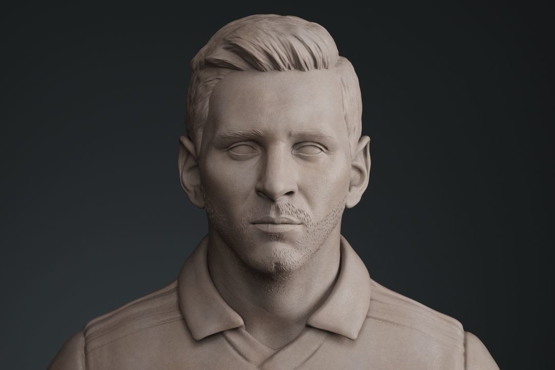 Lionel Messi 3D model 3D printable | CGTrader