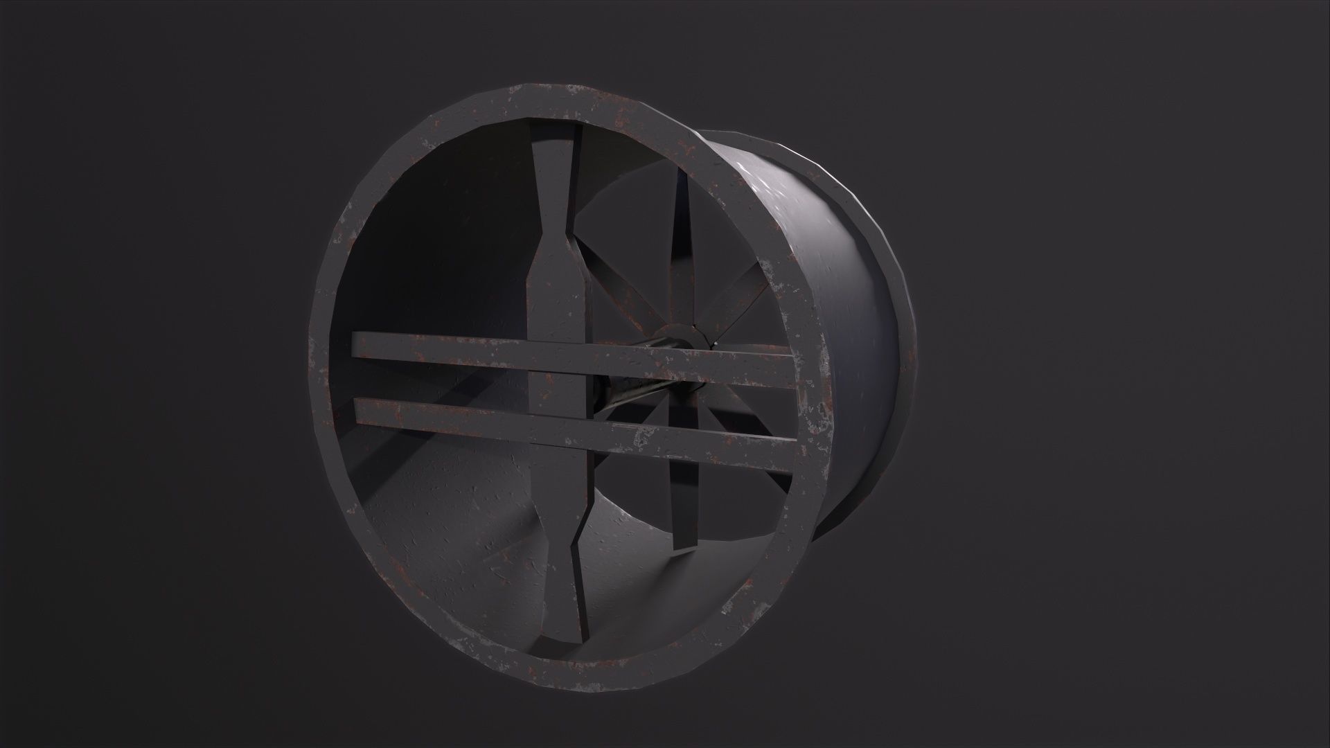 3D model Axial Flow Fan 3D Model VR / AR / low-poly | CGTrader