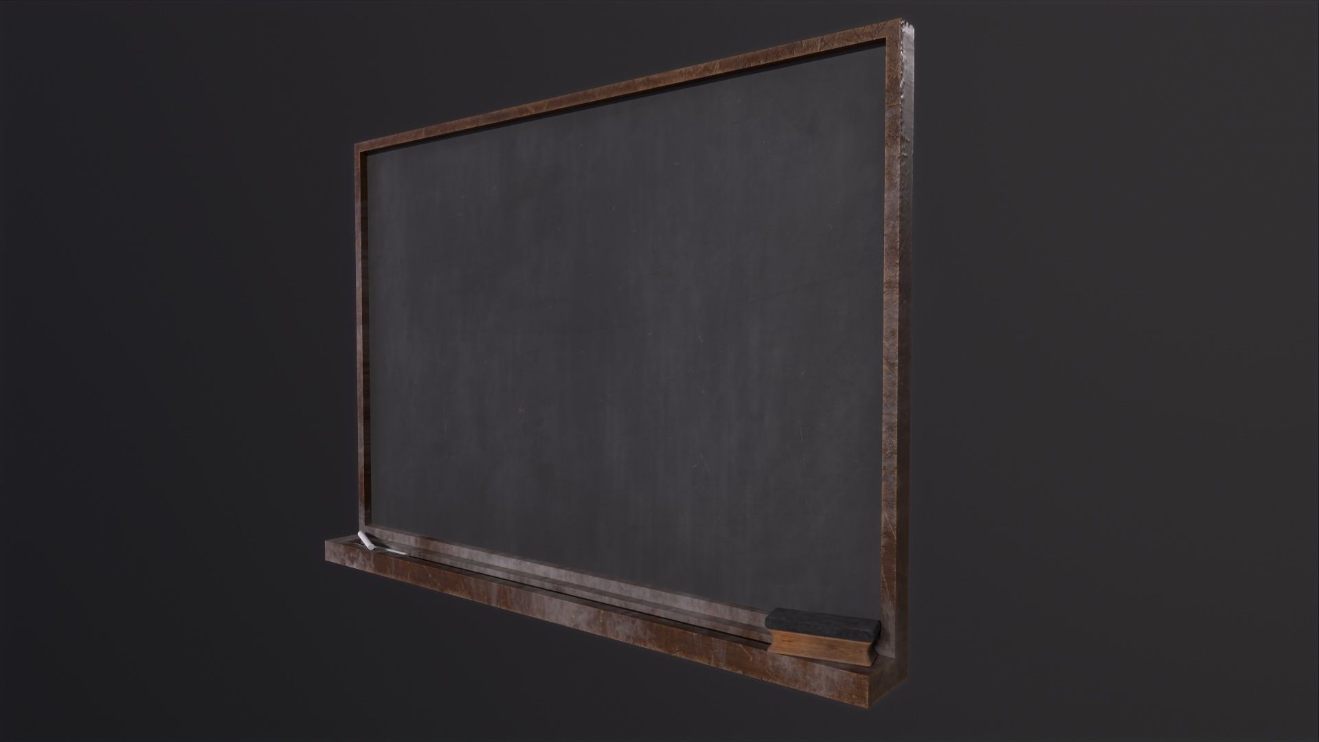 3D model Chalkboard 3D Model VR / AR / low-poly | CGTrader