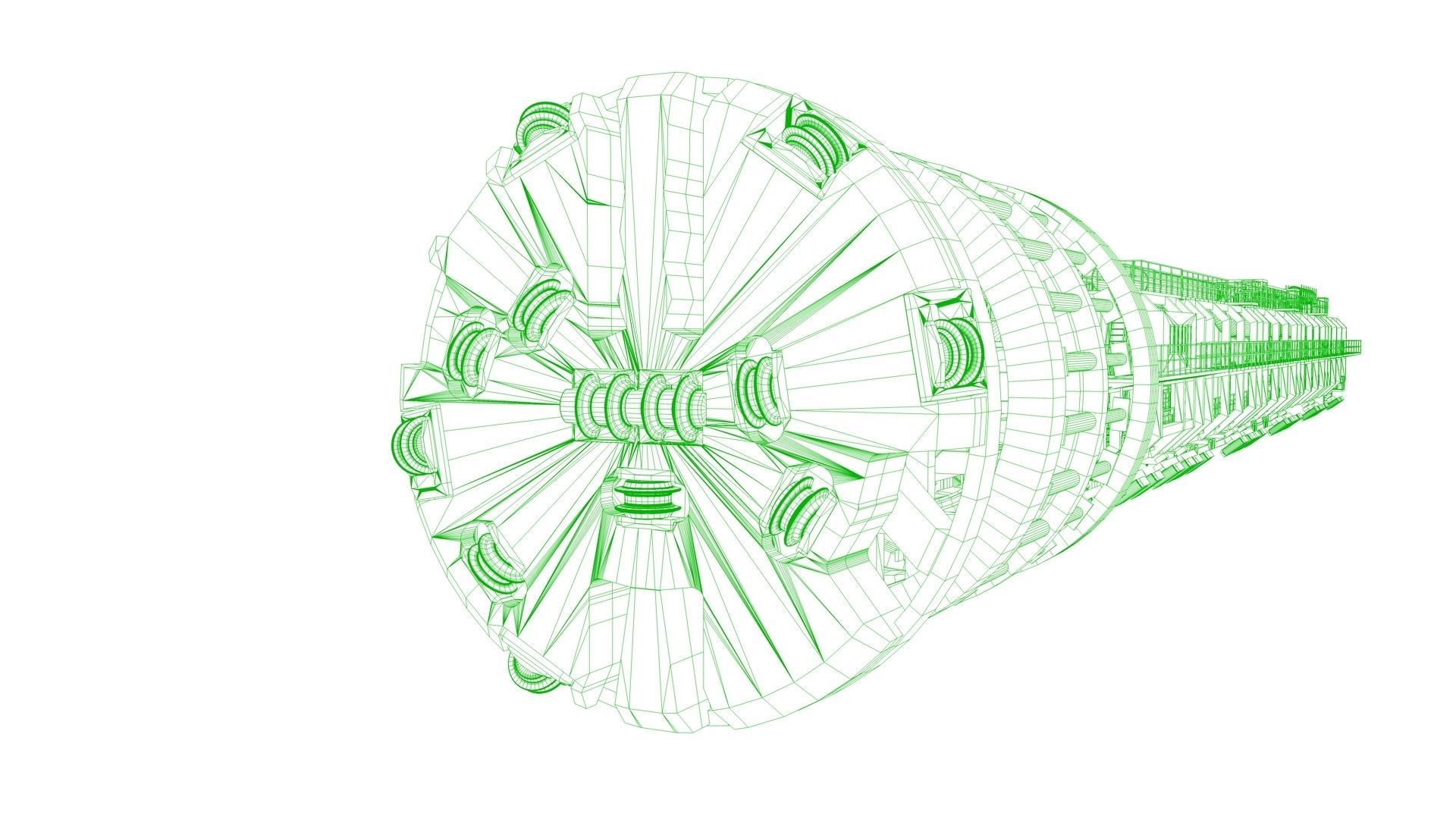 Tunnel boring machine 3D model 3D model | CGTrader