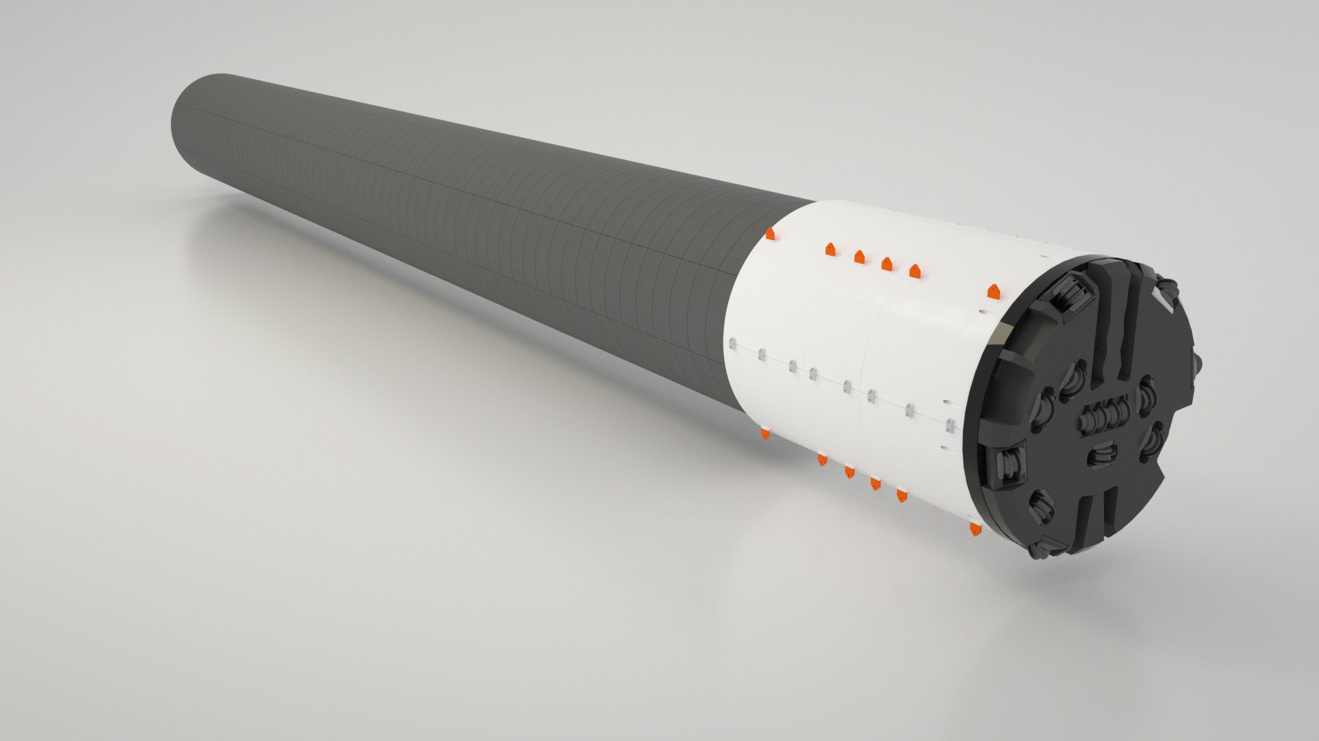 Tunnel boring machine 3D model 3D model | CGTrader