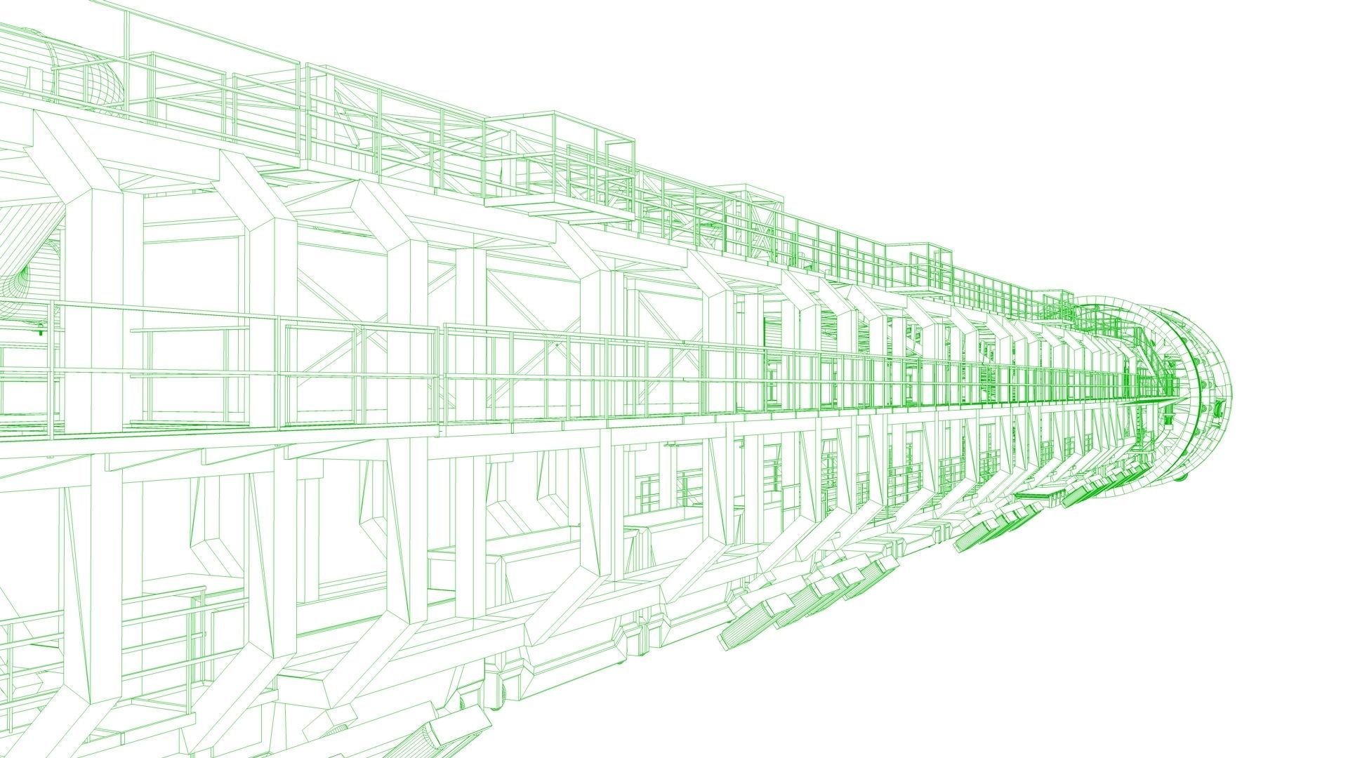 Tunnel boring machine 3D model 3D model | CGTrader