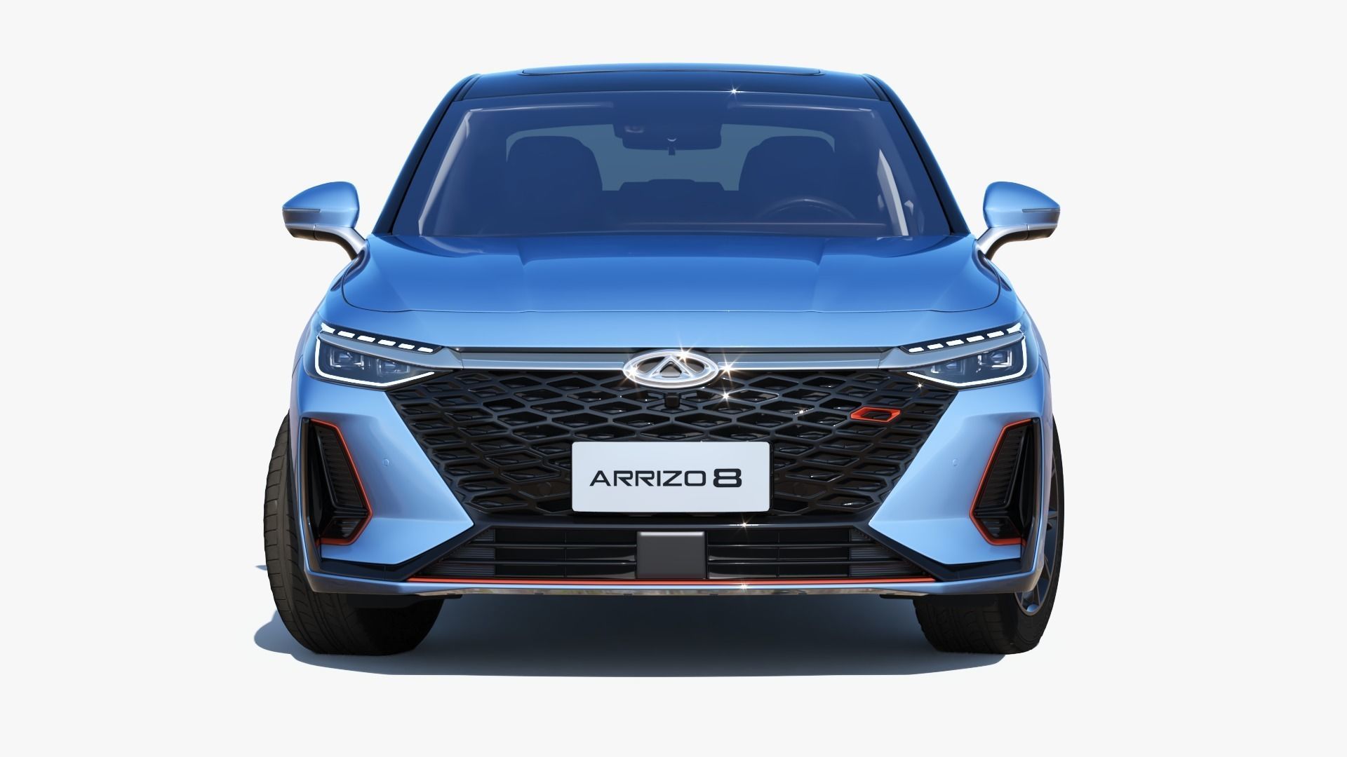 3D model Chery Arrizo 8 2023 with interior VR / AR / low-poly | CGTrader