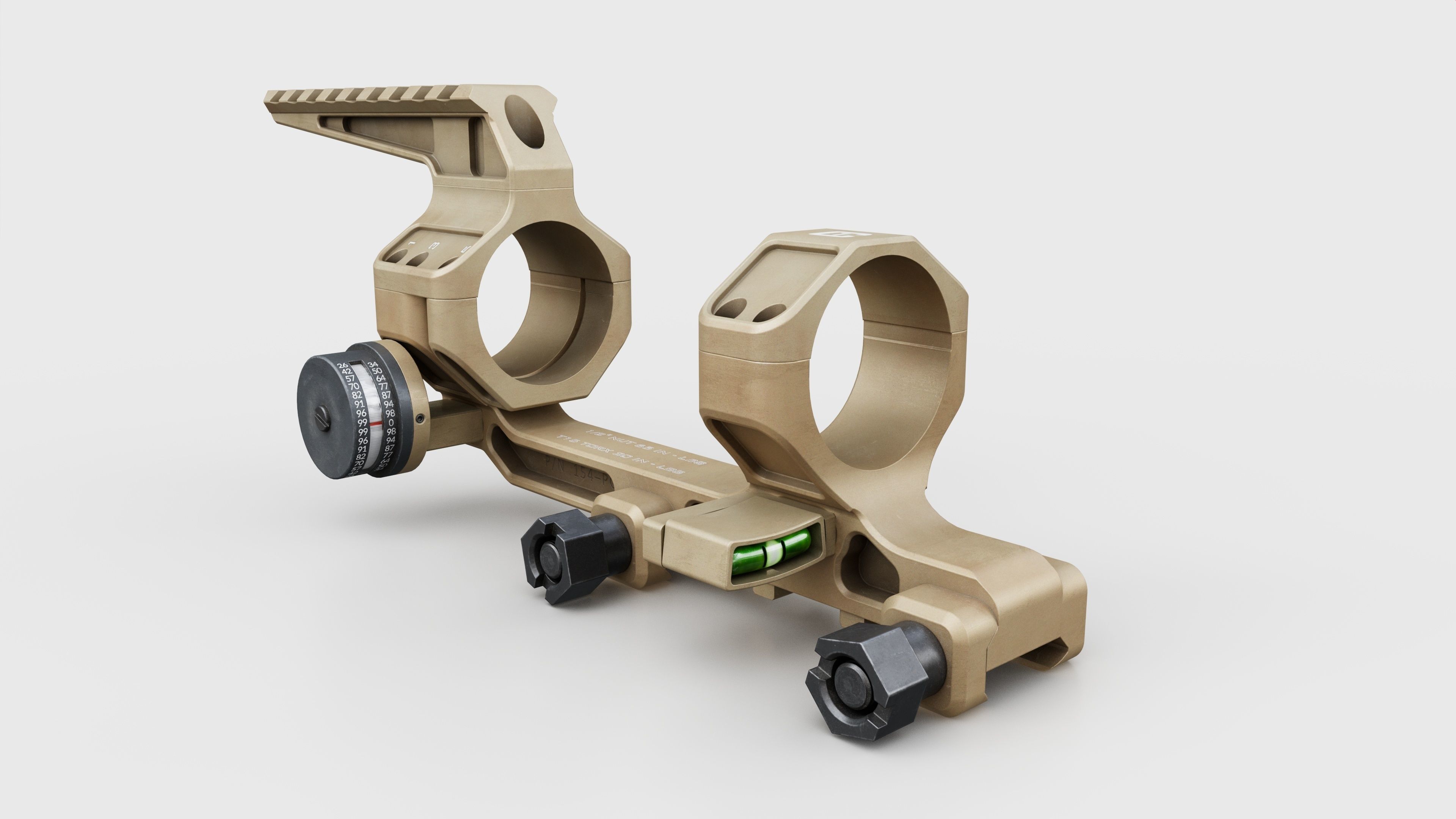 Badger Ordnance Condition One Modular 34mm and 30mm Scope Mount free VR ...