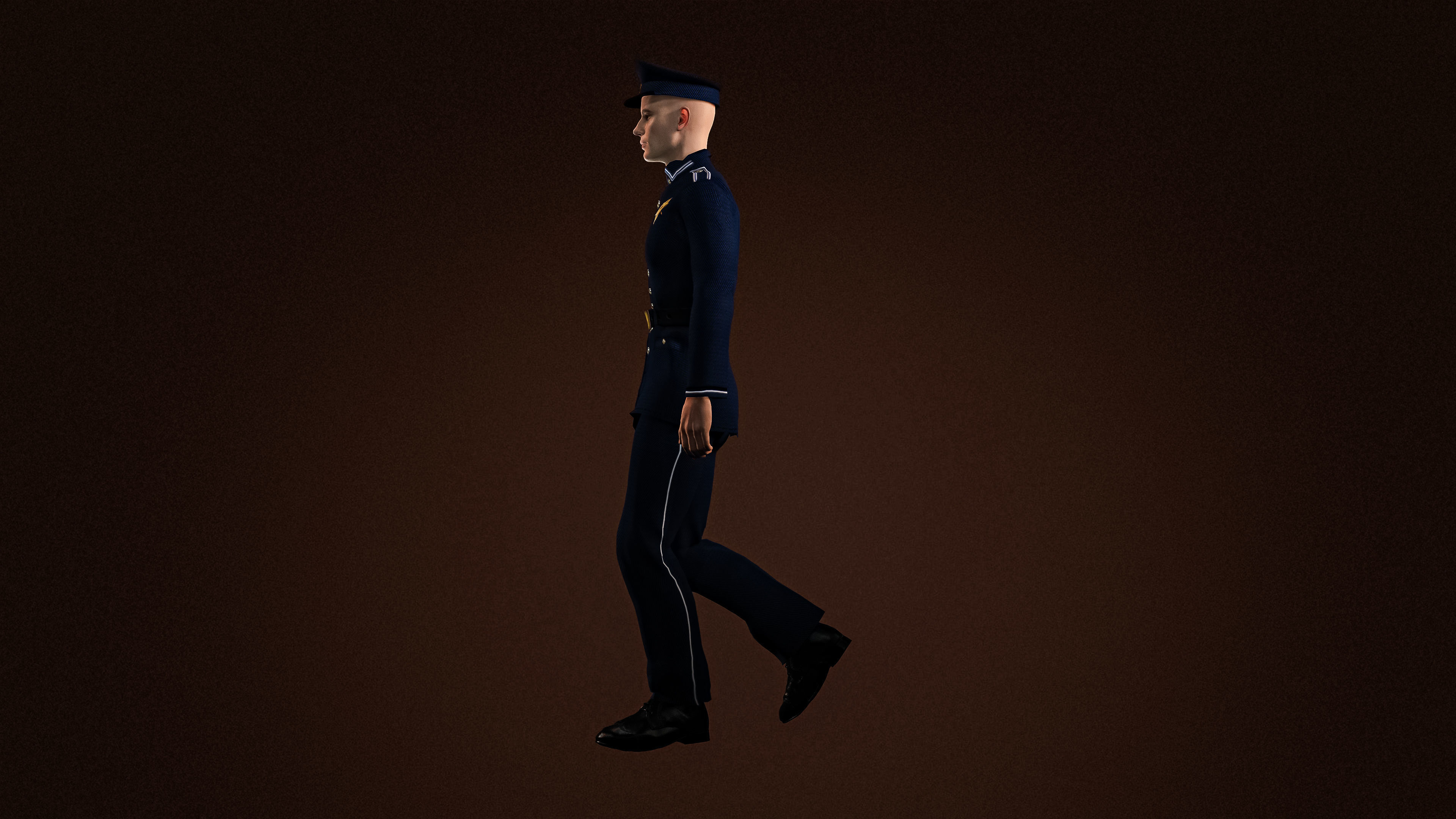 3D model High Quality Male Old Police Officer VR / AR / low-poly | CGTrader