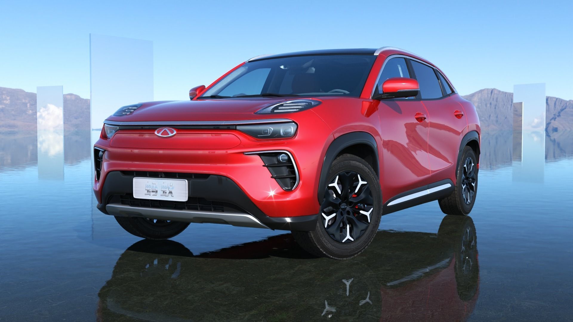 3D model Chery EQ5 2023 EV with Lowpoly interior VR / AR / low-poly | CGTrader