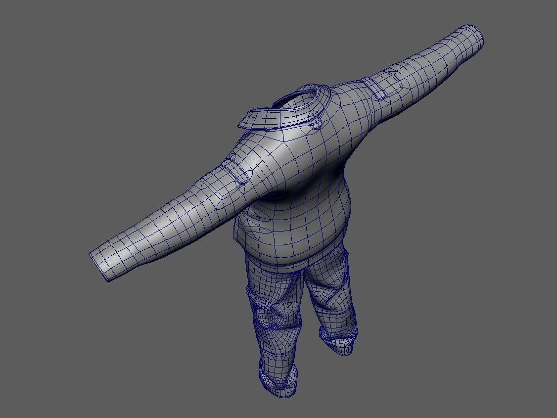 3D model Worker Coverall VR / AR / low-poly | CGTrader