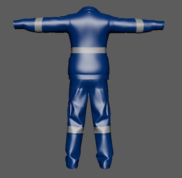 3D model Worker Coverall VR / AR / low-poly | CGTrader