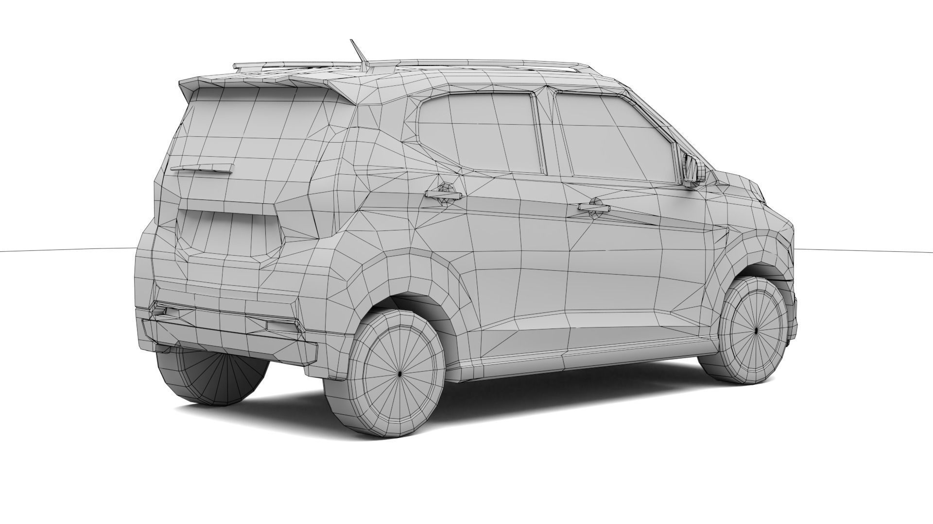 3D model Mitsubishi EK EV 2023 VR / AR / low-poly | CGTrader