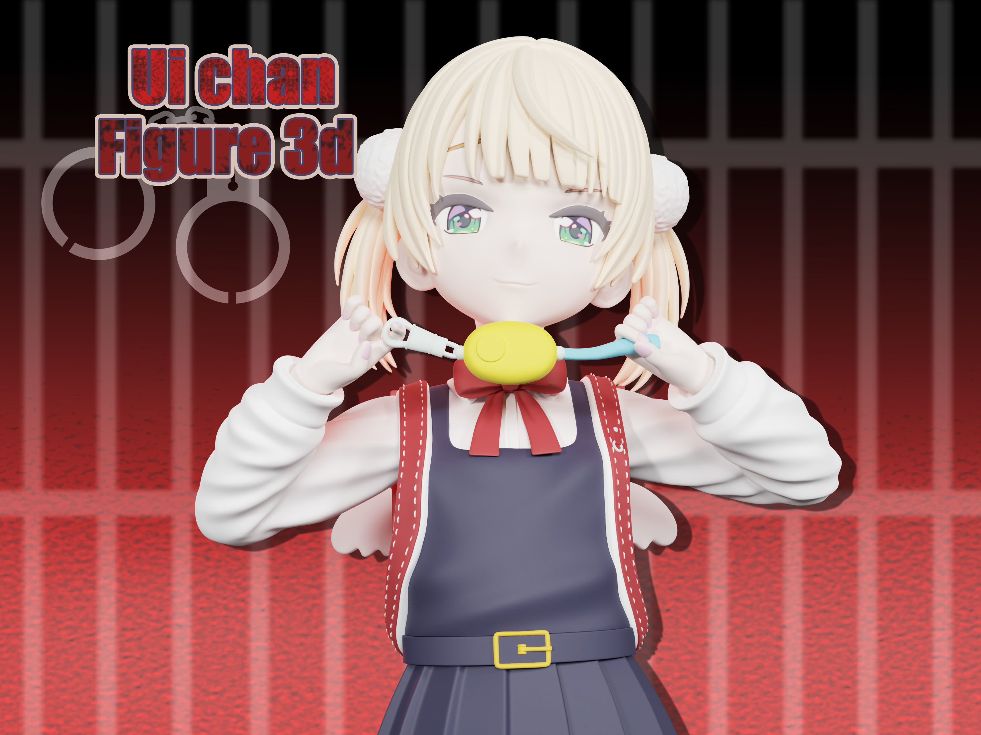 Ui Shigure loli god requiem figure 3d 3D model 3D printable | CGTrader