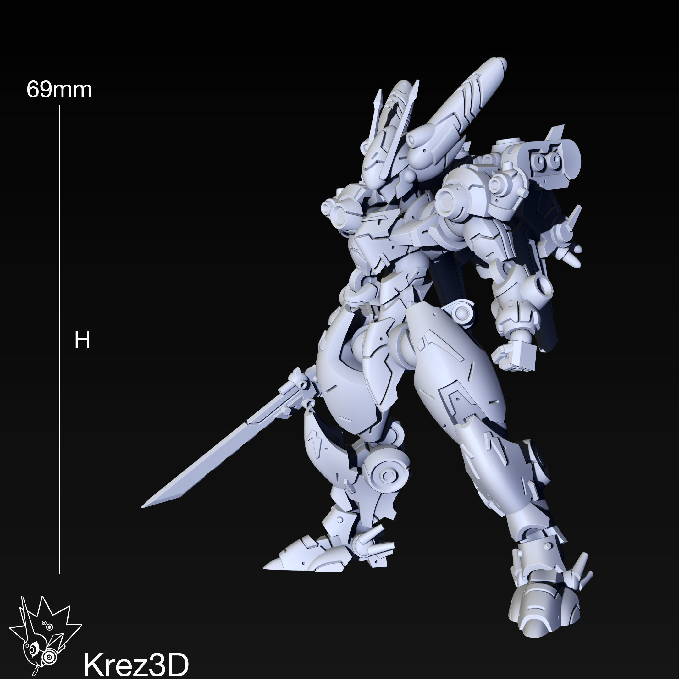 SA-3 Aurora 3D model 3D printable | CGTrader