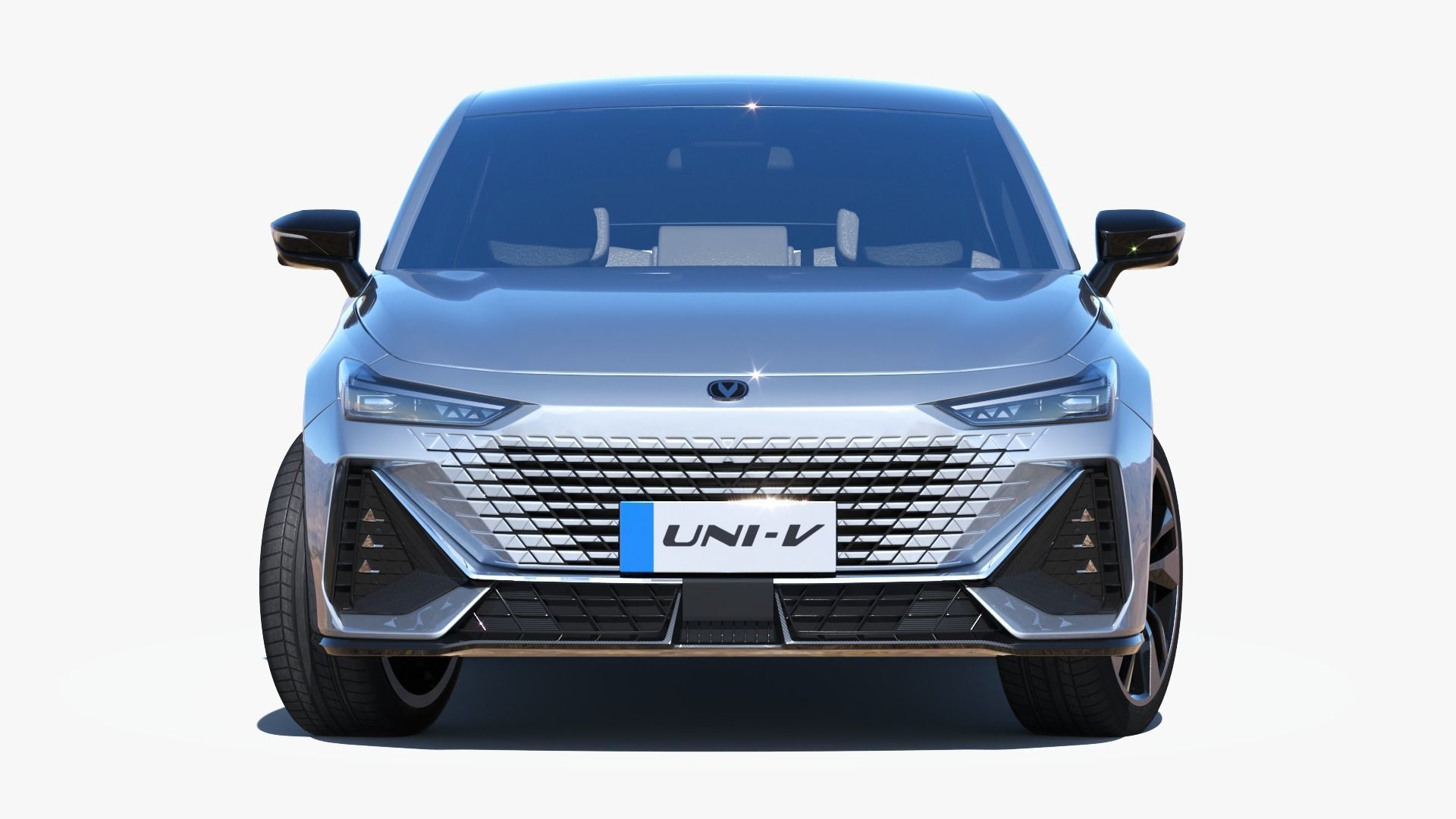 3D model ChangAn UNI-V 2022 with interior VR / AR / low-poly | CGTrader