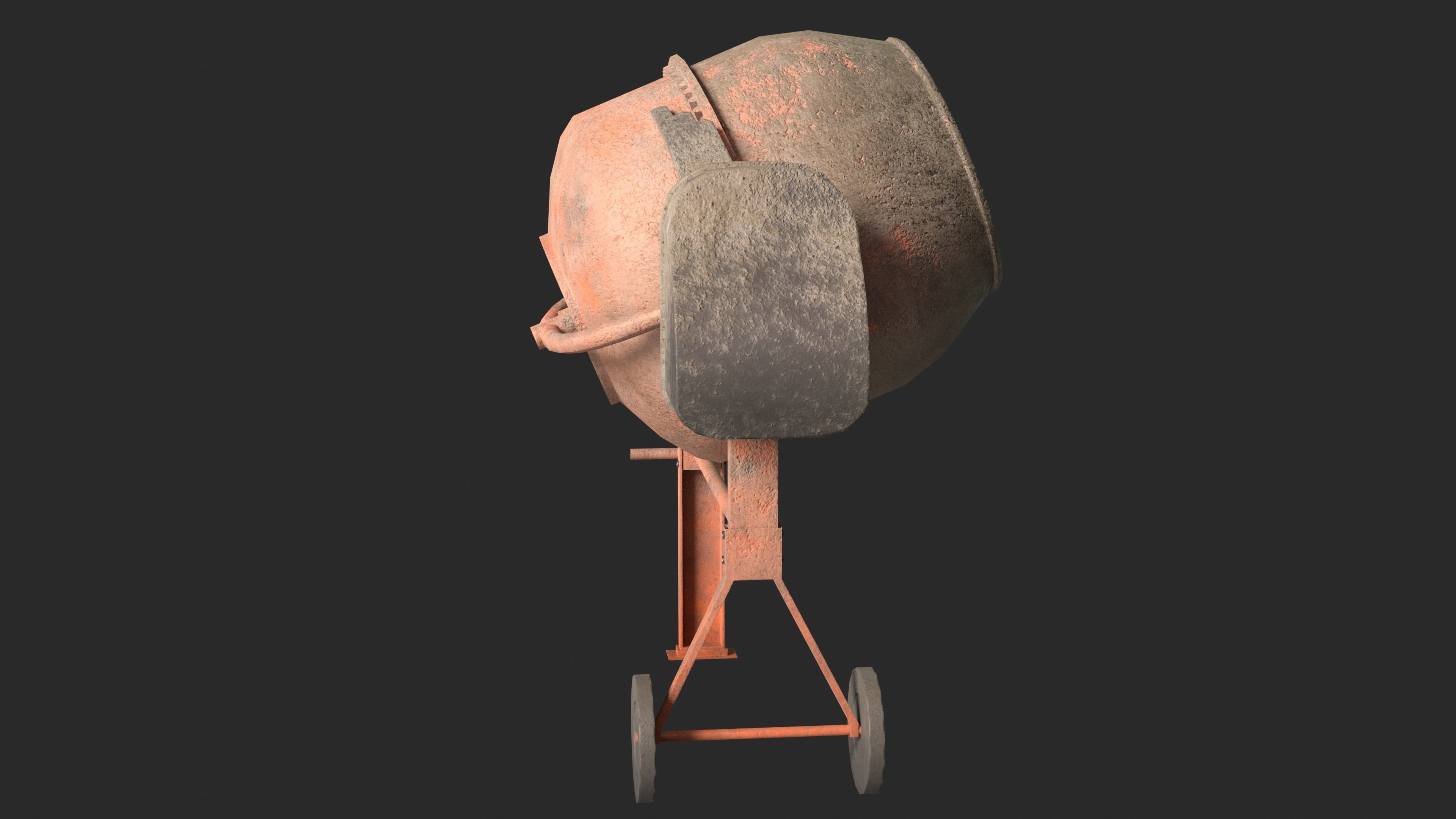 3D model Cement Mixer VR / AR / low-poly | CGTrader