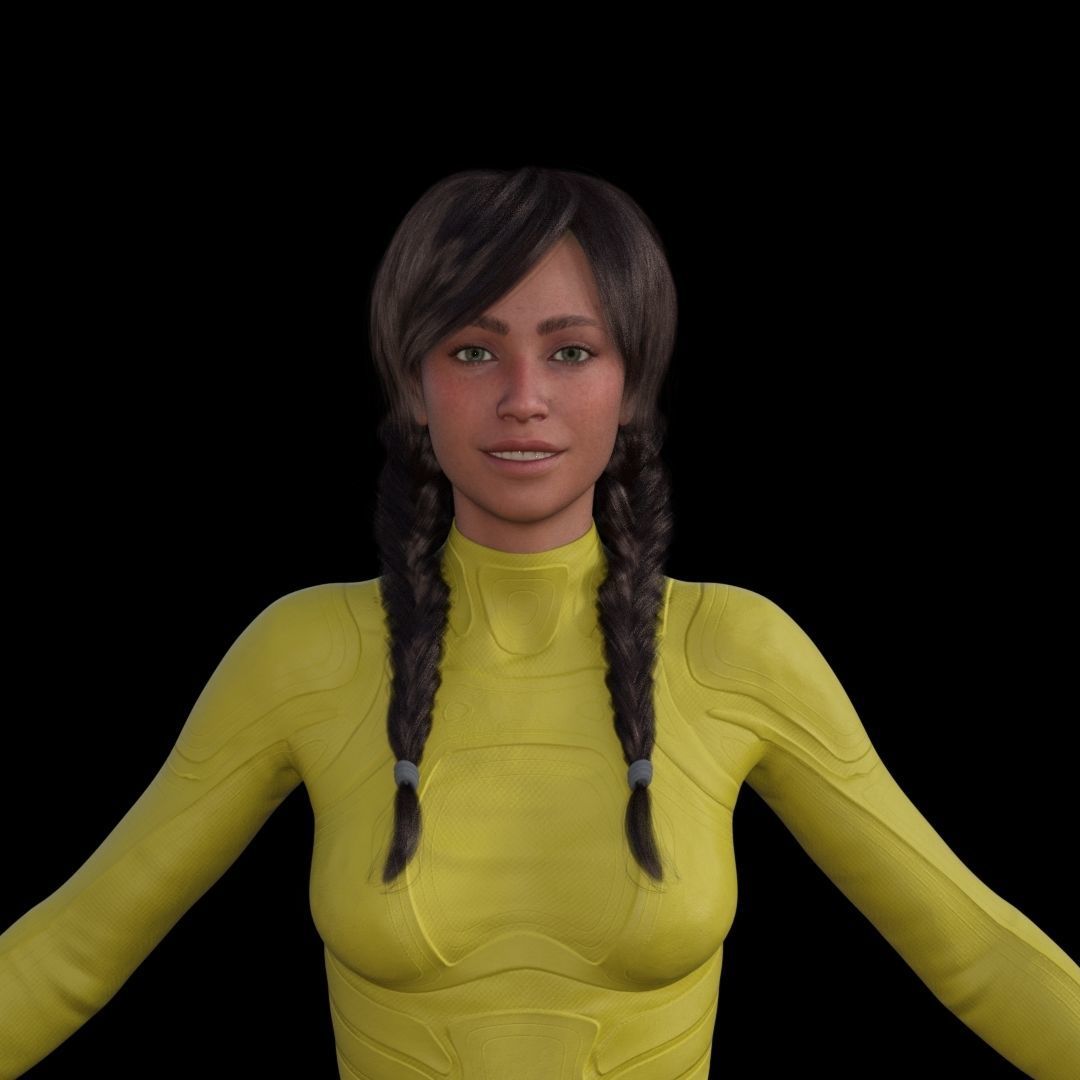 Lexi Discounted Model Showcase 3D model rigged | CGTrader