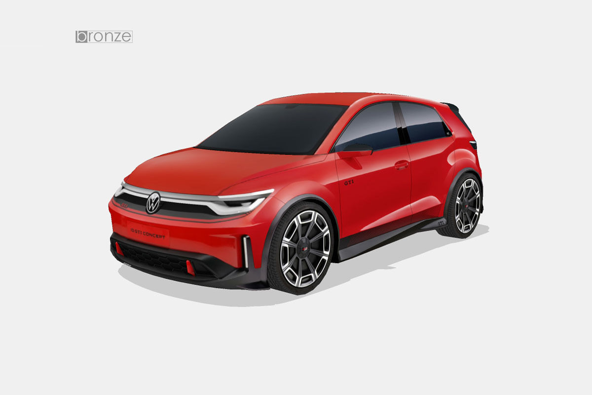 3D model Volkswagen ID GTI 2024 VR / AR / low-poly | CGTrader