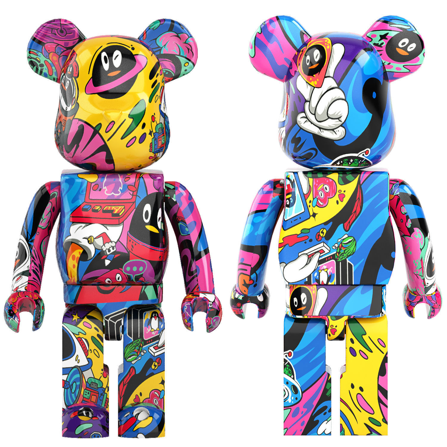 bearbrick collection 3D model | CGTrader