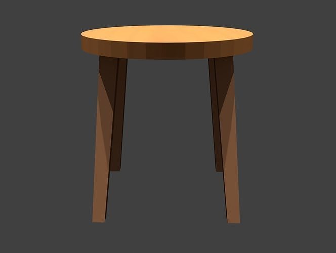 Low Poly Table free VR / AR / low-poly 3D model | CGTrader