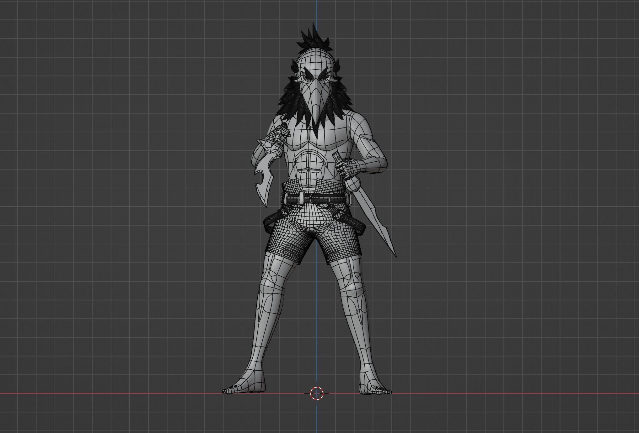 Sunraku - Shangri-la Frontier 3D model rigged | CGTrader