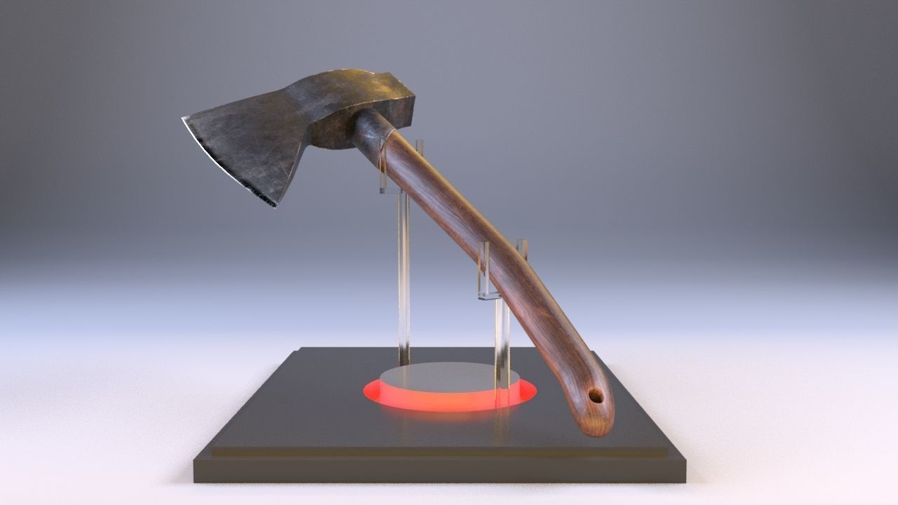 Realistic Axe 3D model | CGTrader