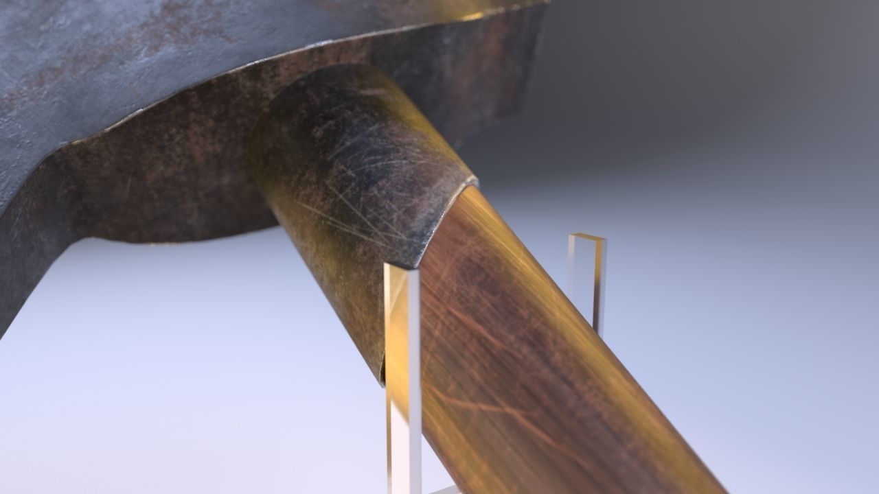 Realistic Axe 3D model | CGTrader