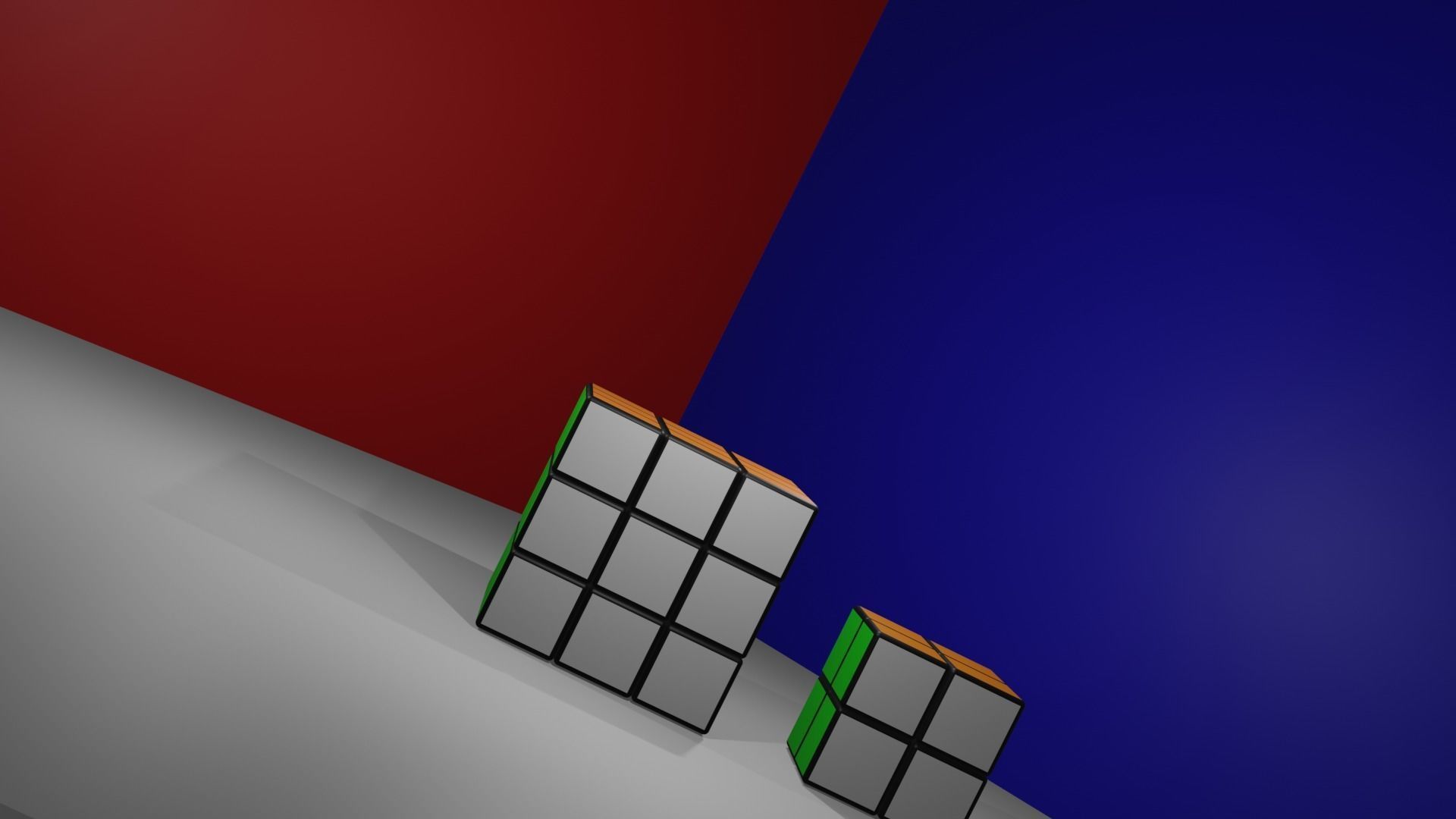 Blender Rubiks Cube Model free 3D model | CGTrader