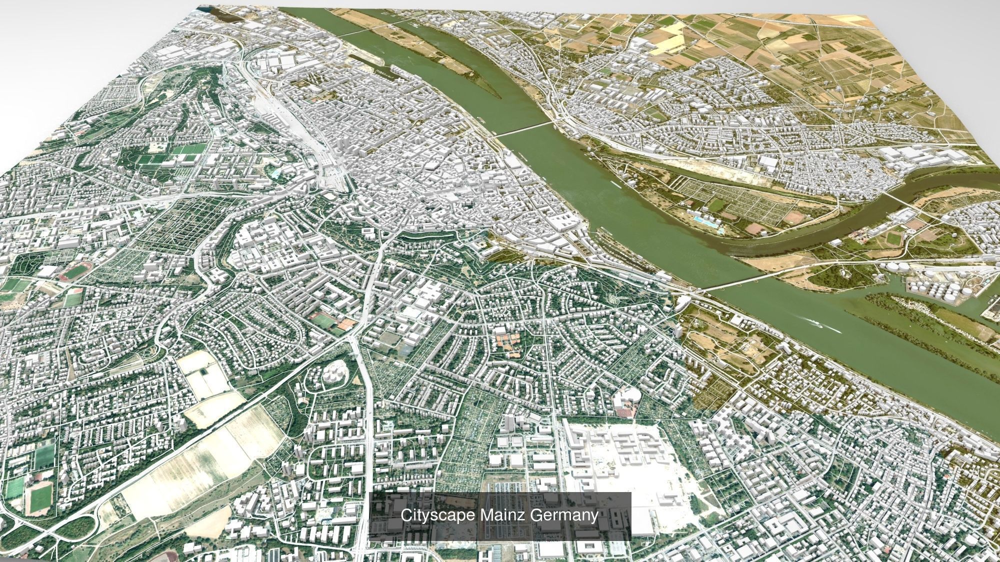 Six cityscapes of Germany 3D Model Collection | CGTrader