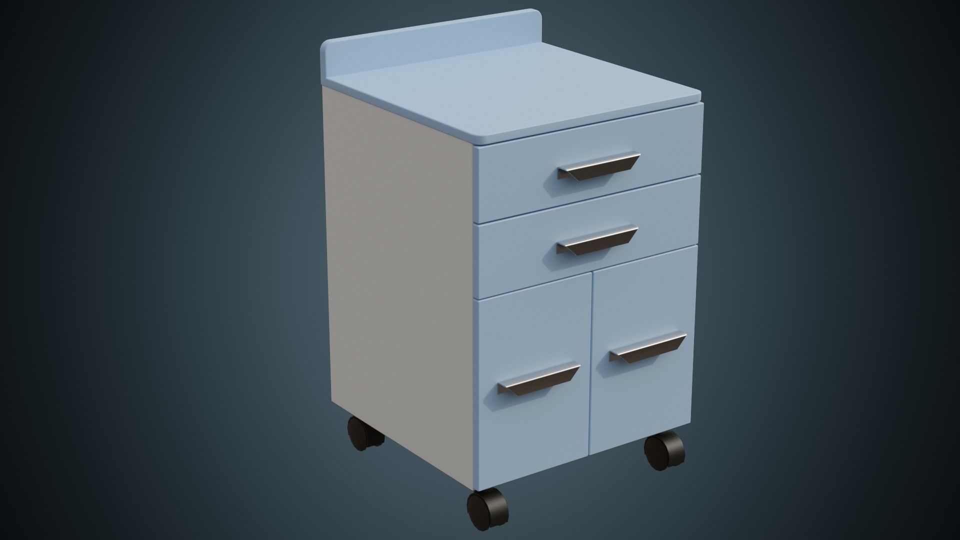 3D model Medical Drawer 1 Basic VR / AR / low-poly | CGTrader